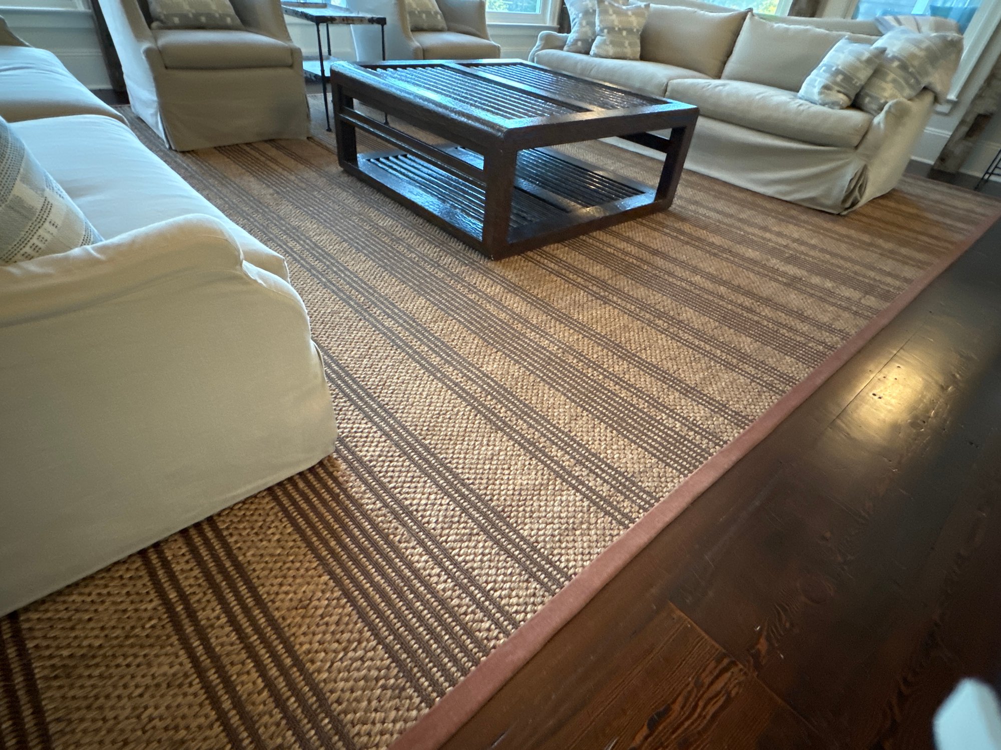 Large Sisal Rug #5905 | Auctionninja.com