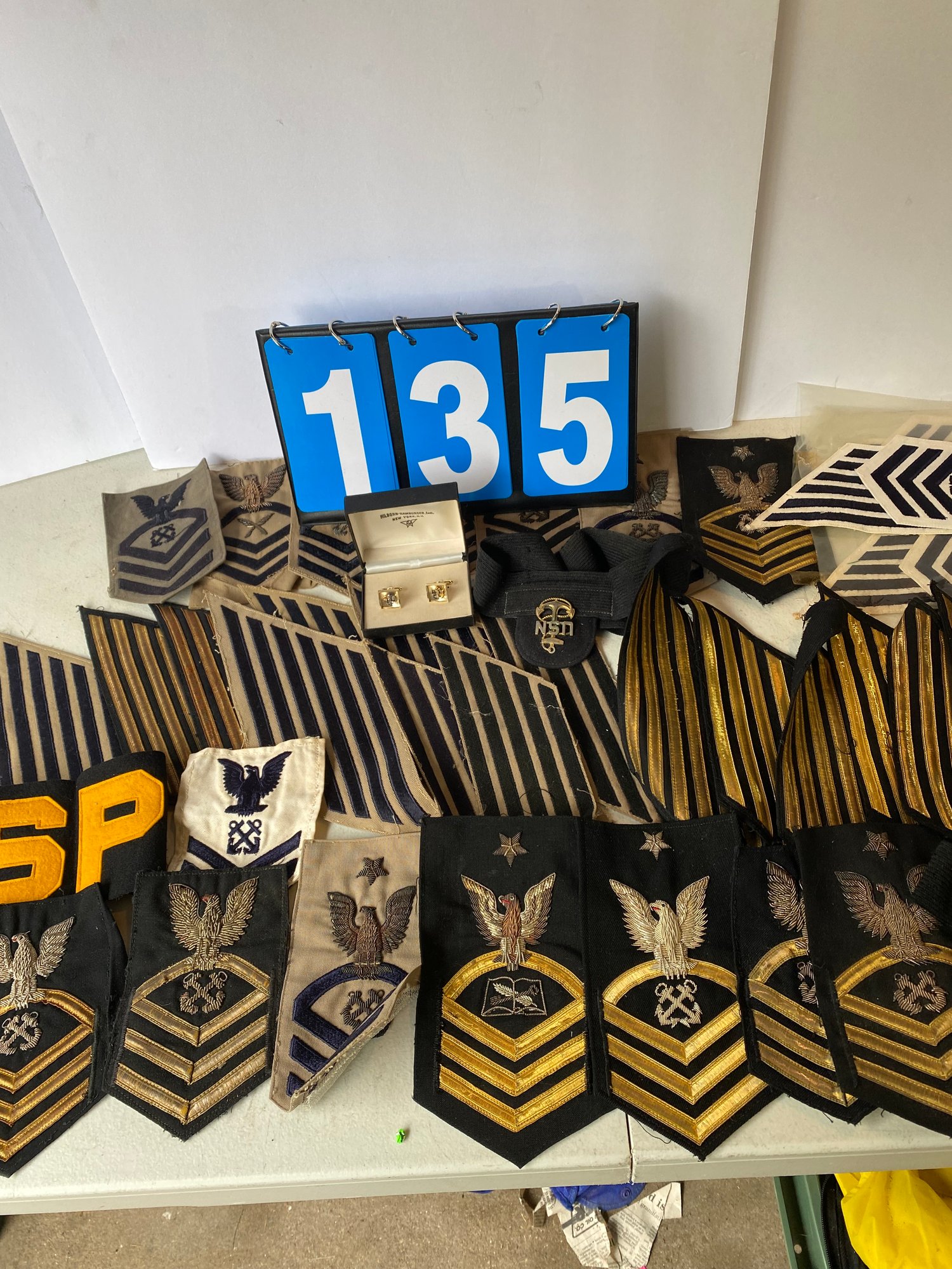 Lot 135 - Collection Of United States Navy Patches. #1186 ...