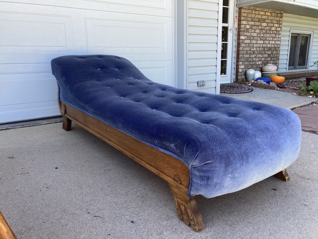 Antique Fainting Couch #18194 | Auctionninja.com