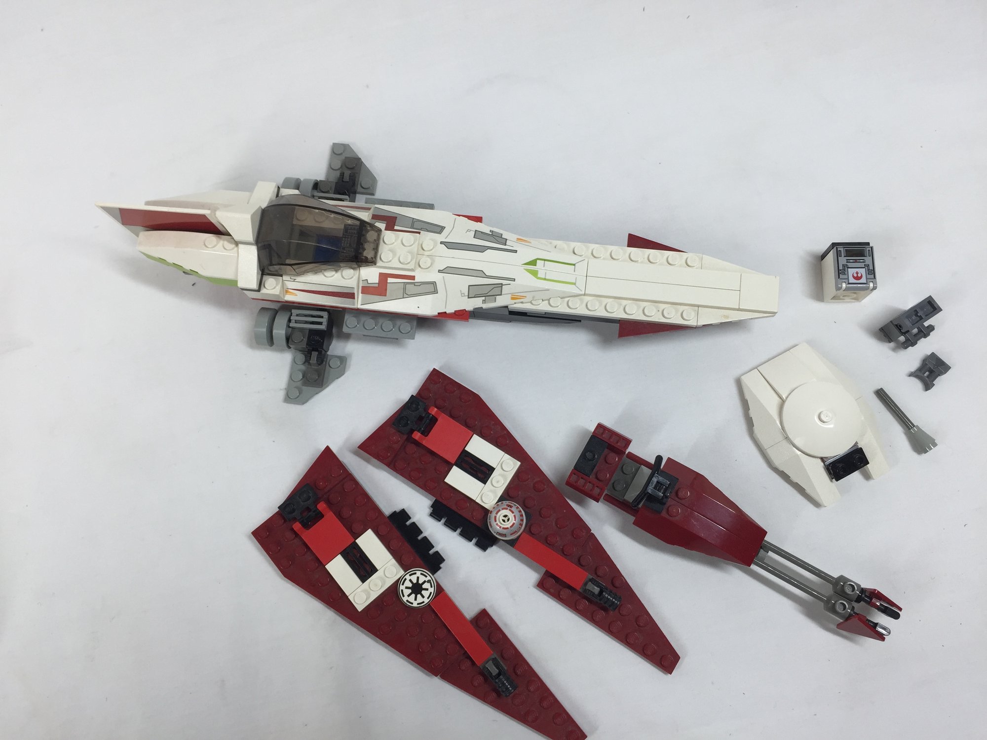LEGO Star Wars Episode II: Jedi Starfighter- As Is #14660 ...