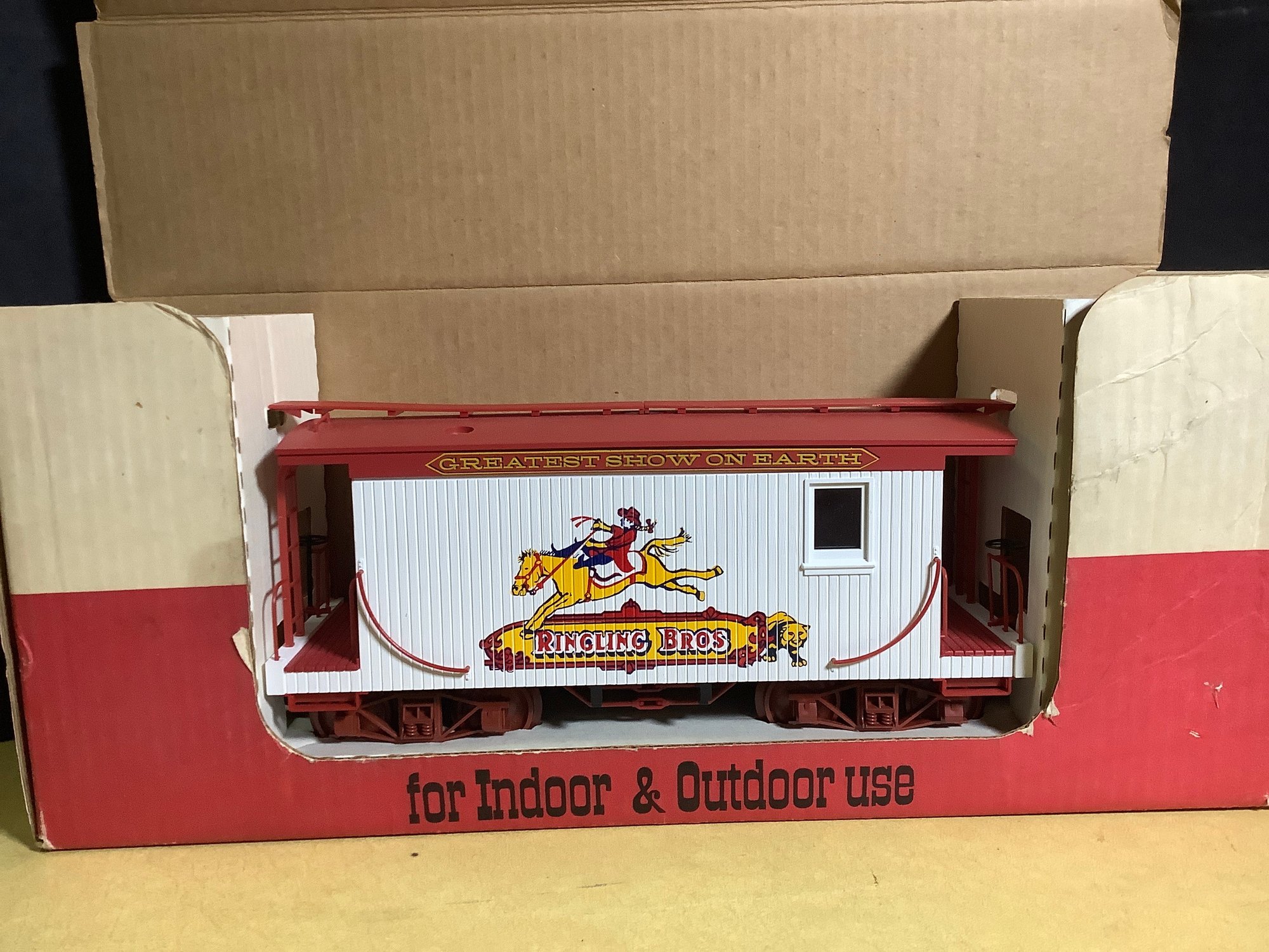 MDC G SCALE RINGLING BROS. CIRCUS CAR IN BOX-TRAIN #15584 ...