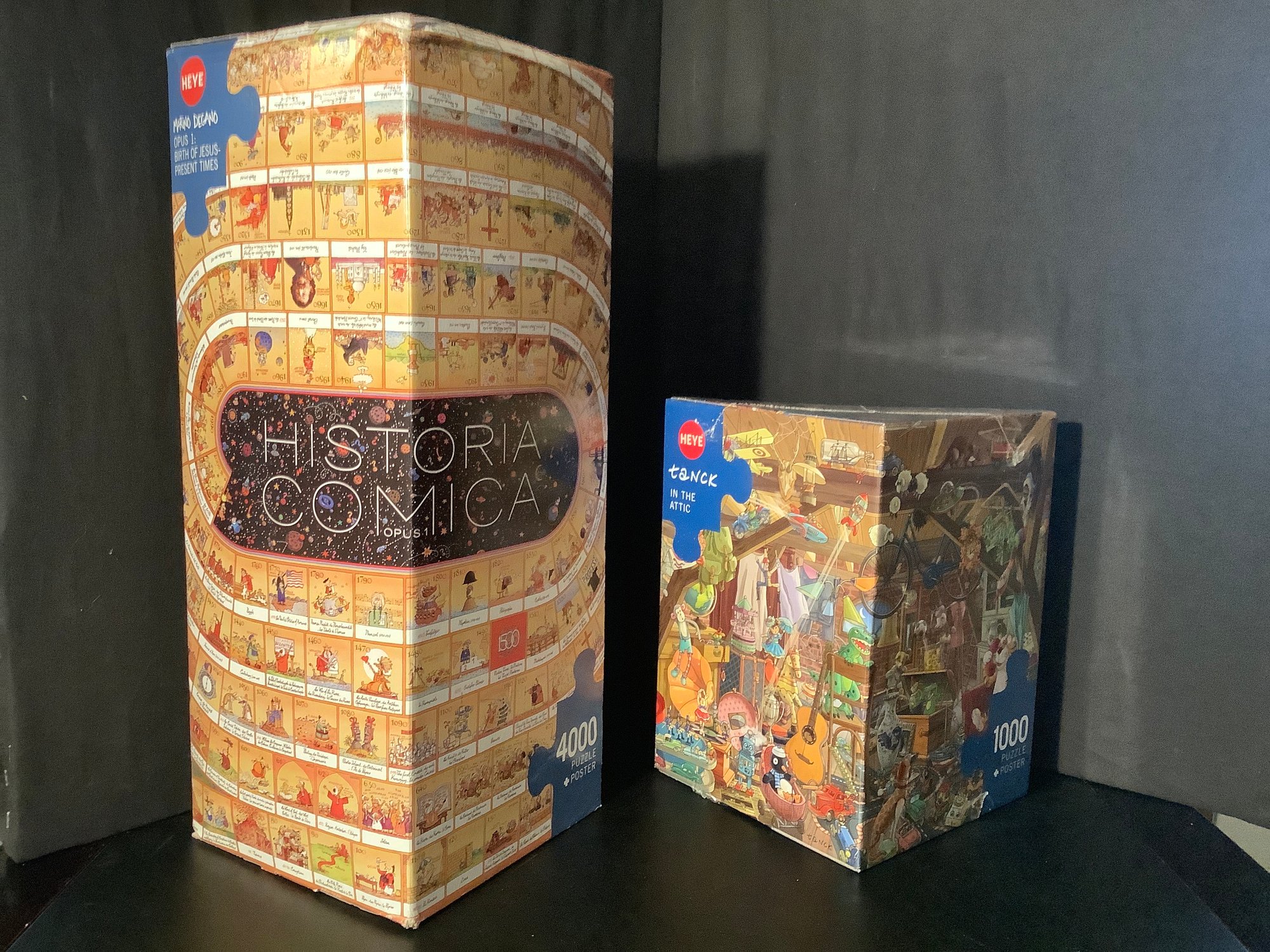 NEW-HeYe Puzzles Mario Delano -Historia Comica & Tanck InThe Attic ...
