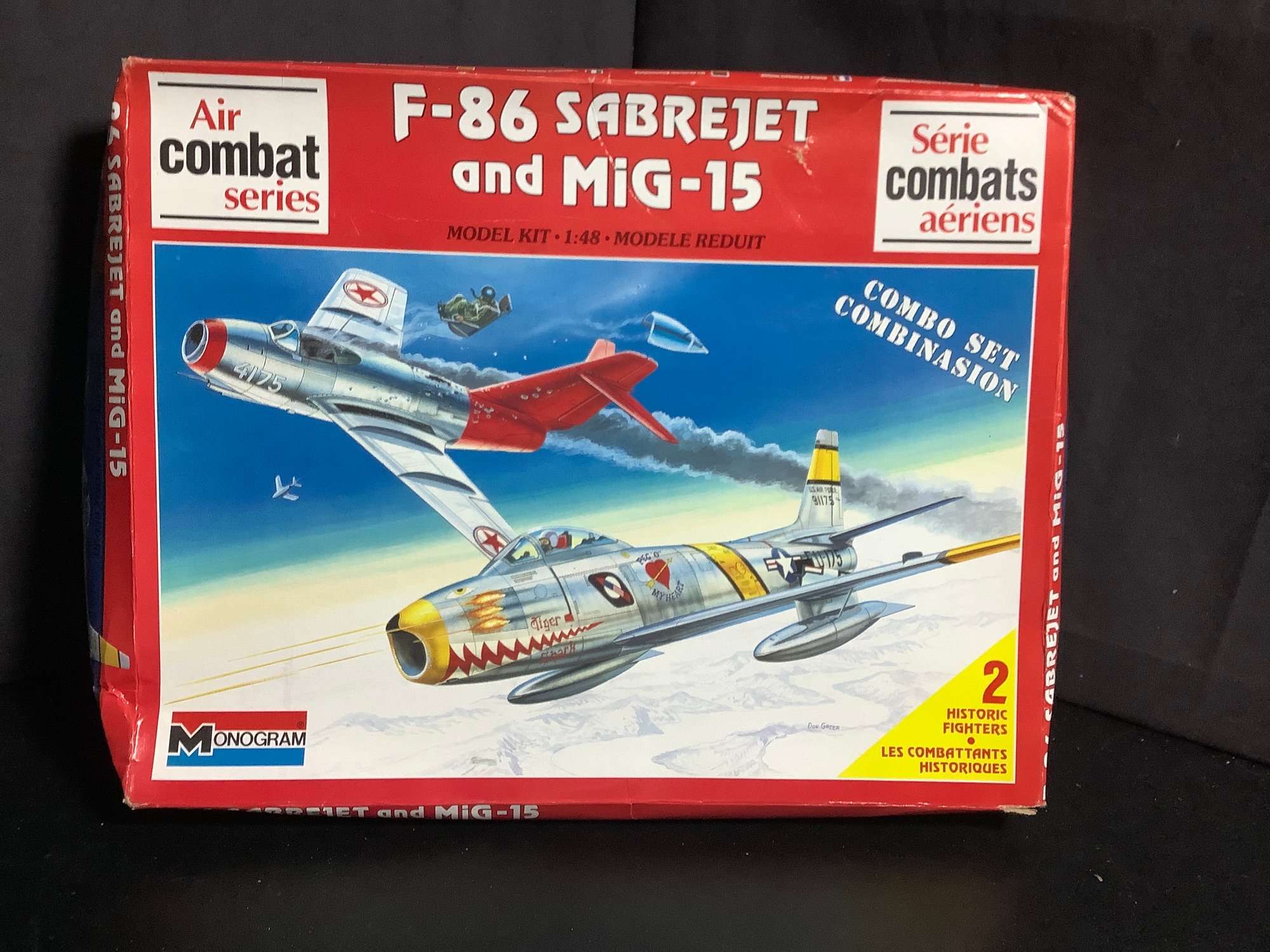 Model Military Airplane Monogram #13714 | Auctionninja.com
