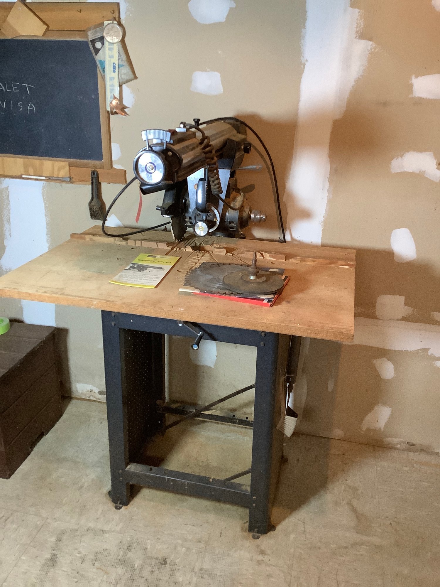 Craftsman Radial Arm Saw Was Base #14462 | Auctionninja.com