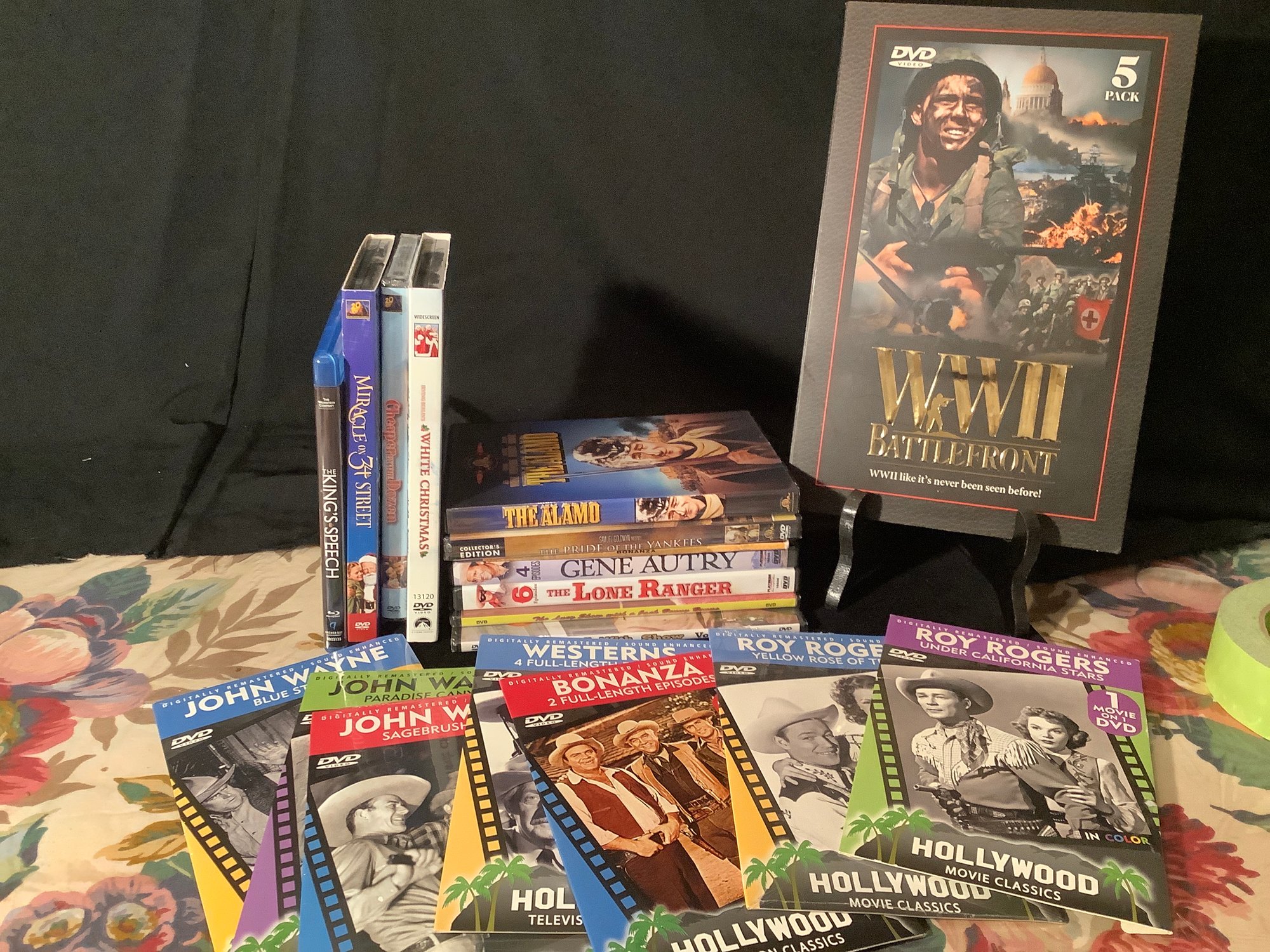 DVD Group Including The Lone Ranger, Gene Autry, The Andy Griffith Show ...