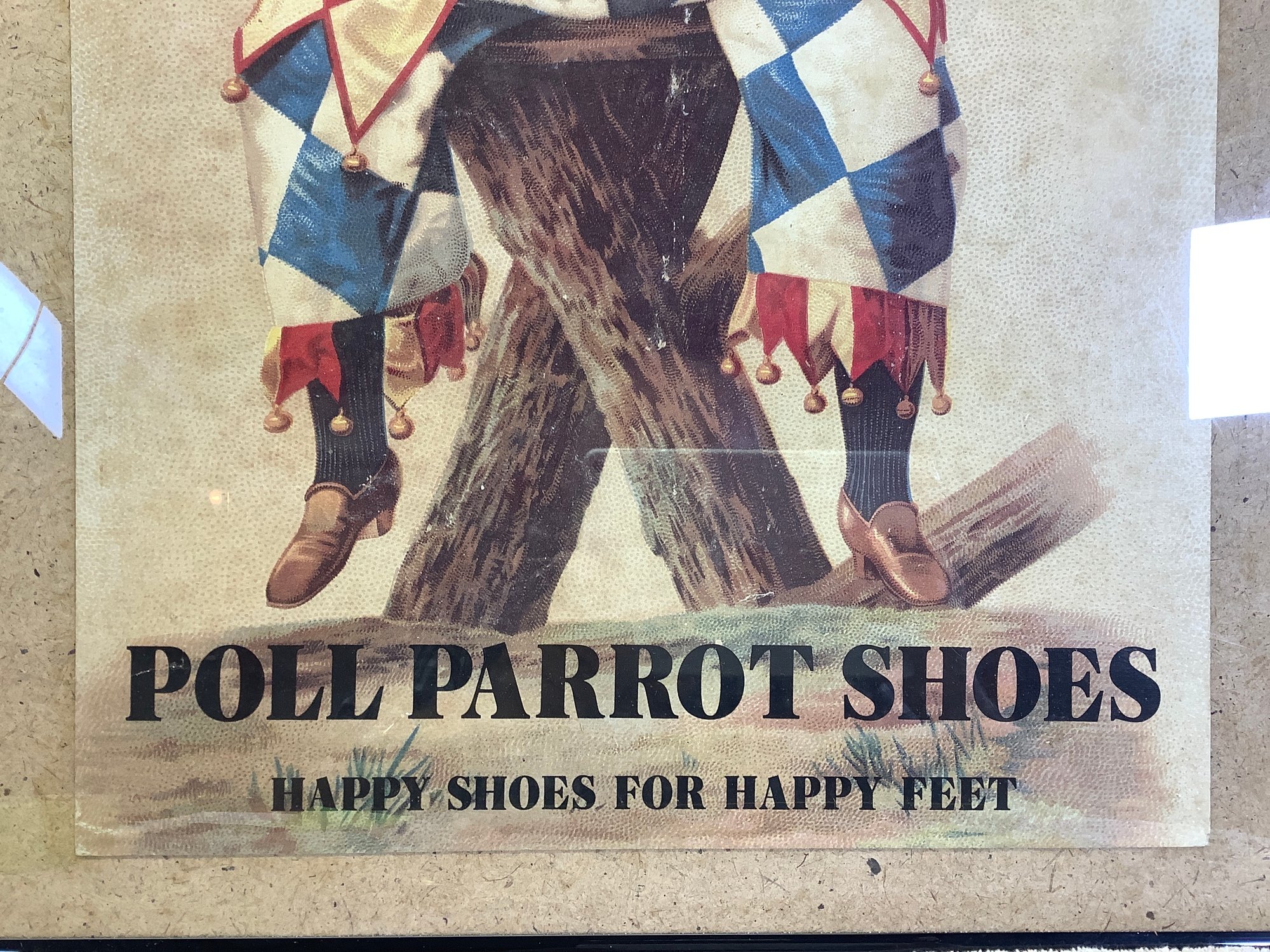 Vintage Poll Parrot Shoes Poster. Happy Shoes For Happy Feet #15821 ...