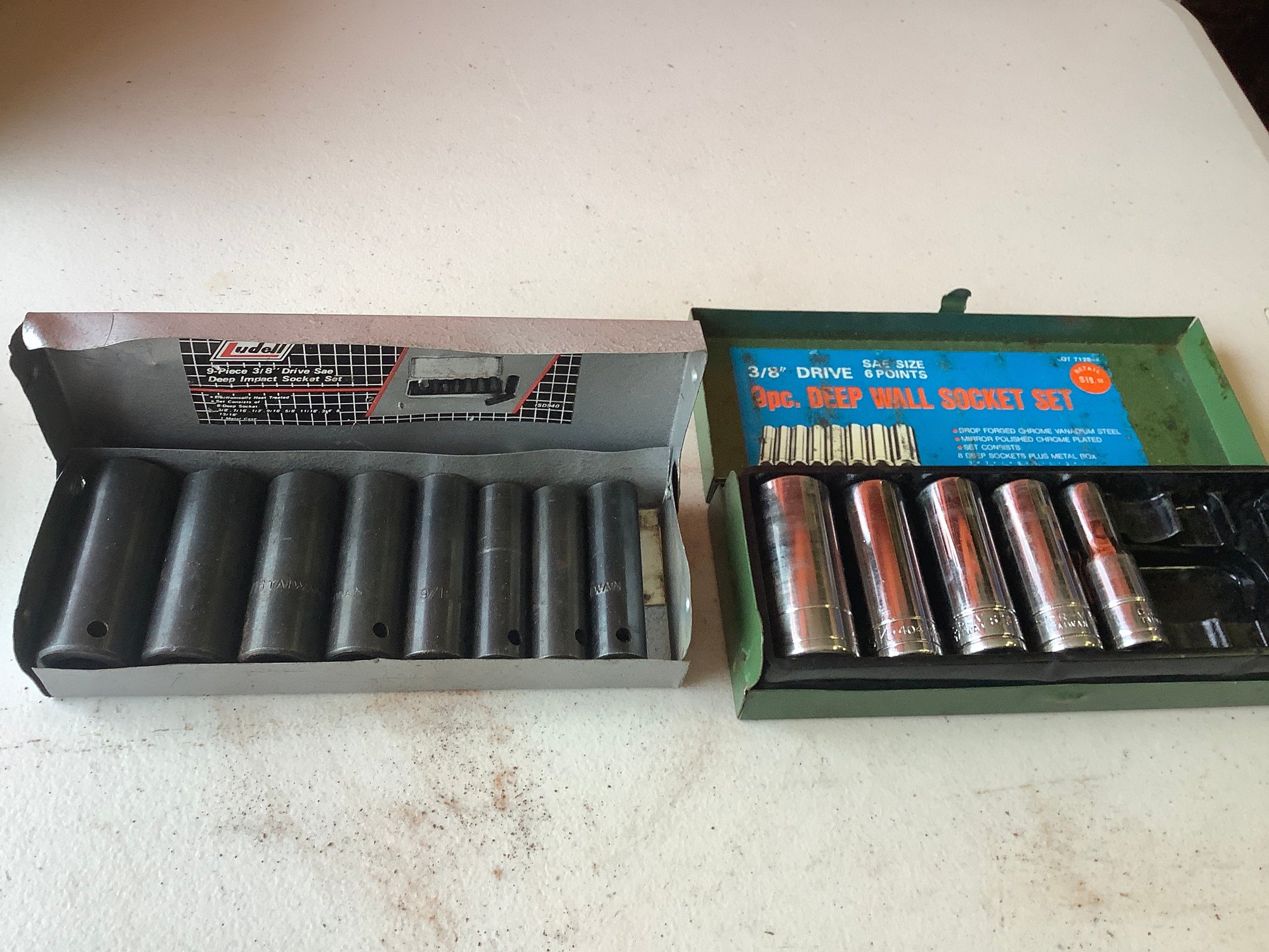 2 Deep Pocket Socket Sets #17995 | Auctionninja.com