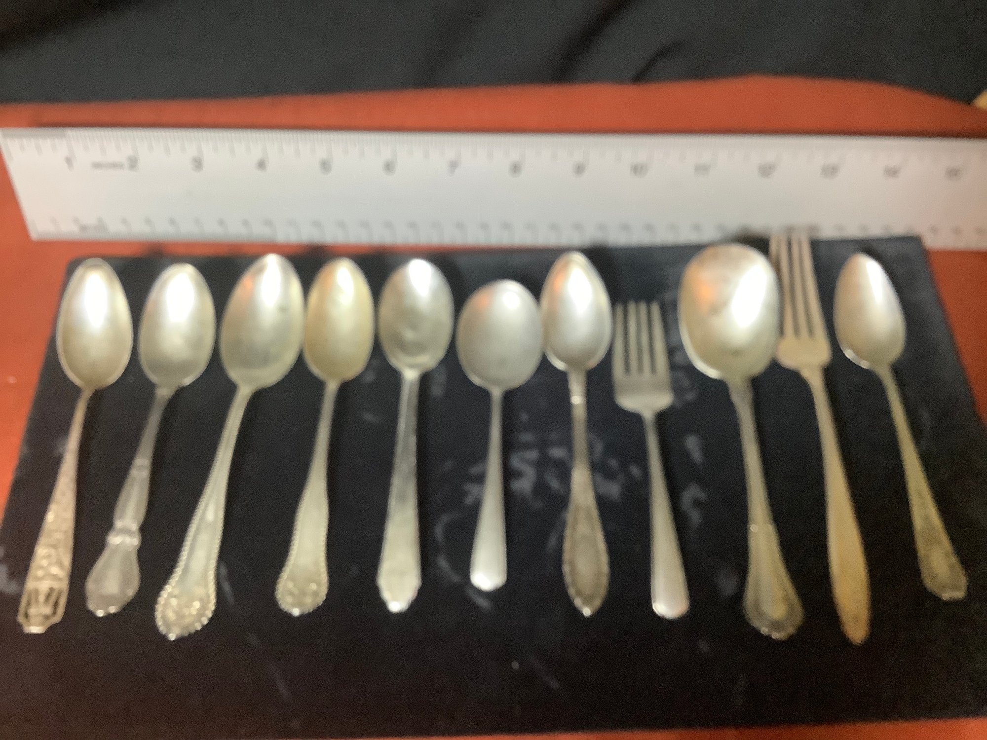 Sterling Silver Assorted Flatware 11 Pieces #18818 | Auctionninja.com