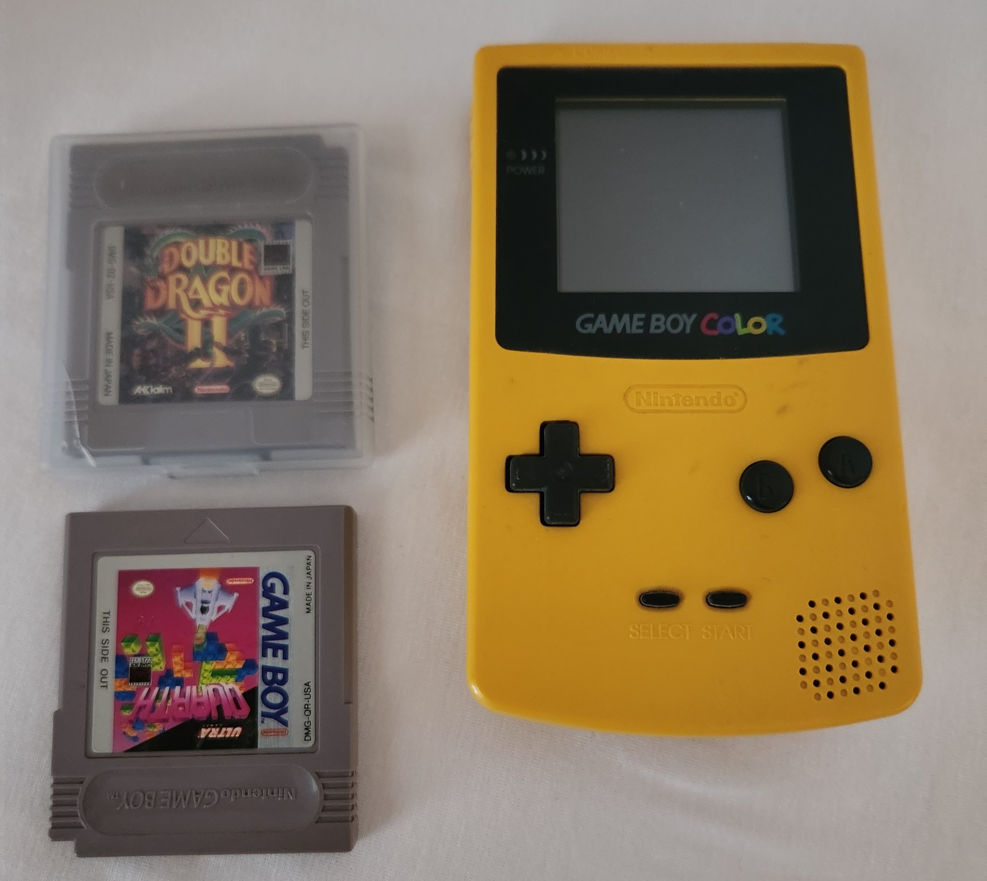 Game Boy Color Handheld Gaming System, Vintage, Three Games- Pokemon ...