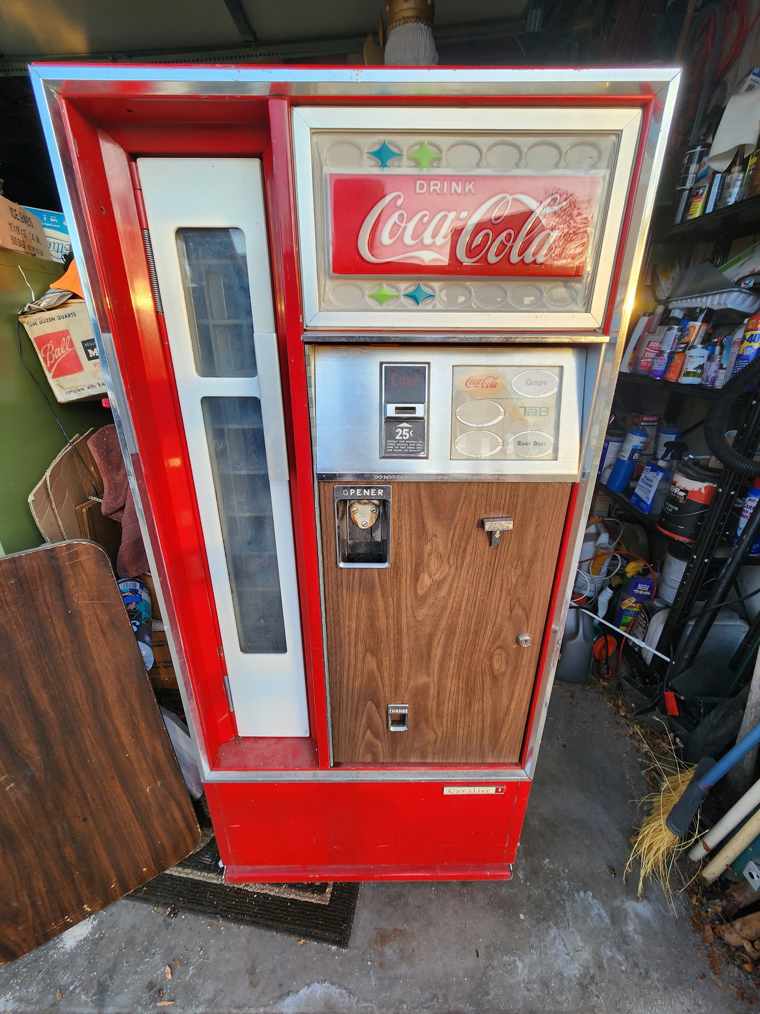 Rare Vintage Coca-cola Coke Machine, Model #CSS-646 Serial #502088 ...