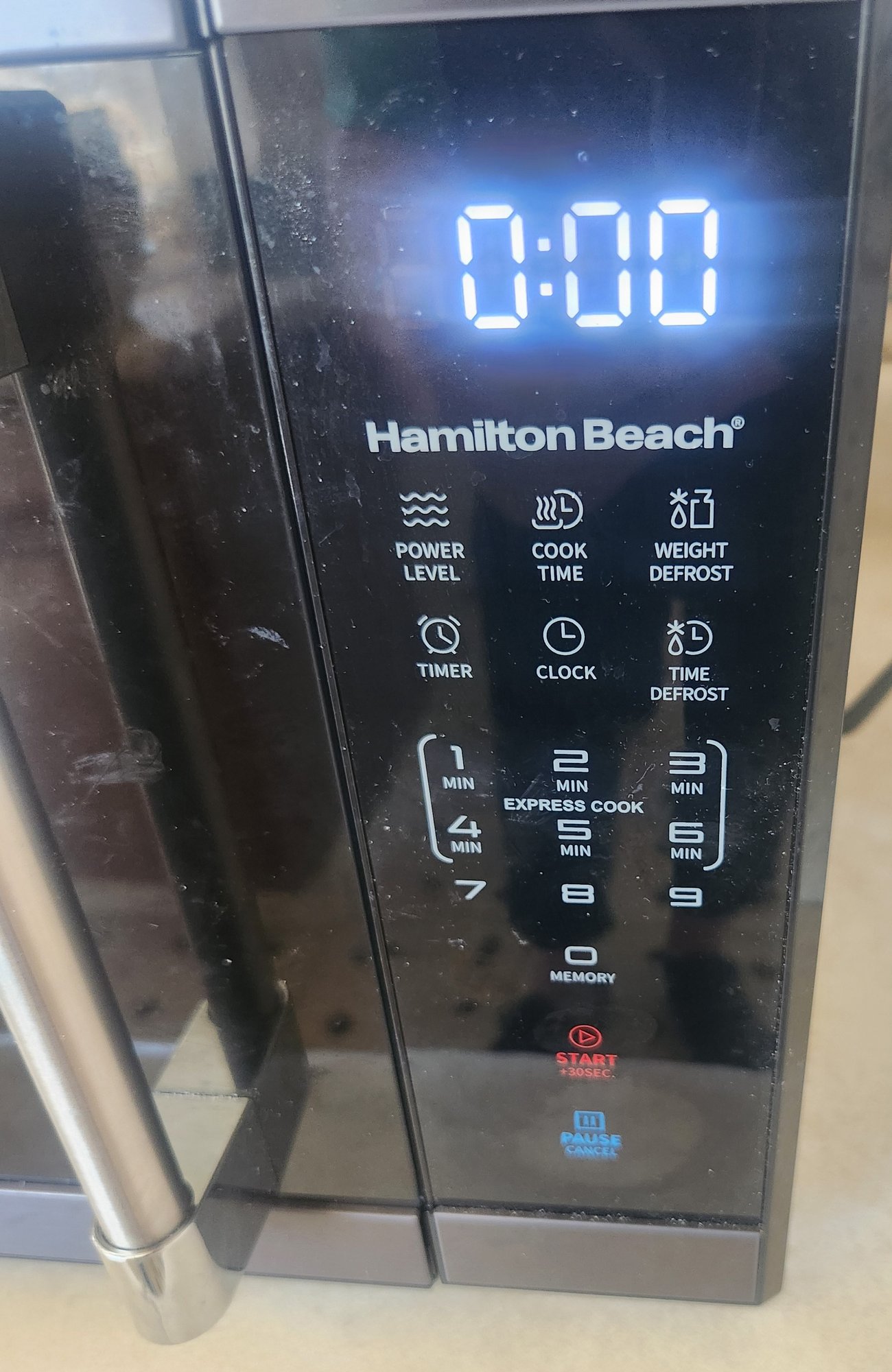Hamilton Beach 1000 Watt Microwave, Small Countertop - Kitchen ...