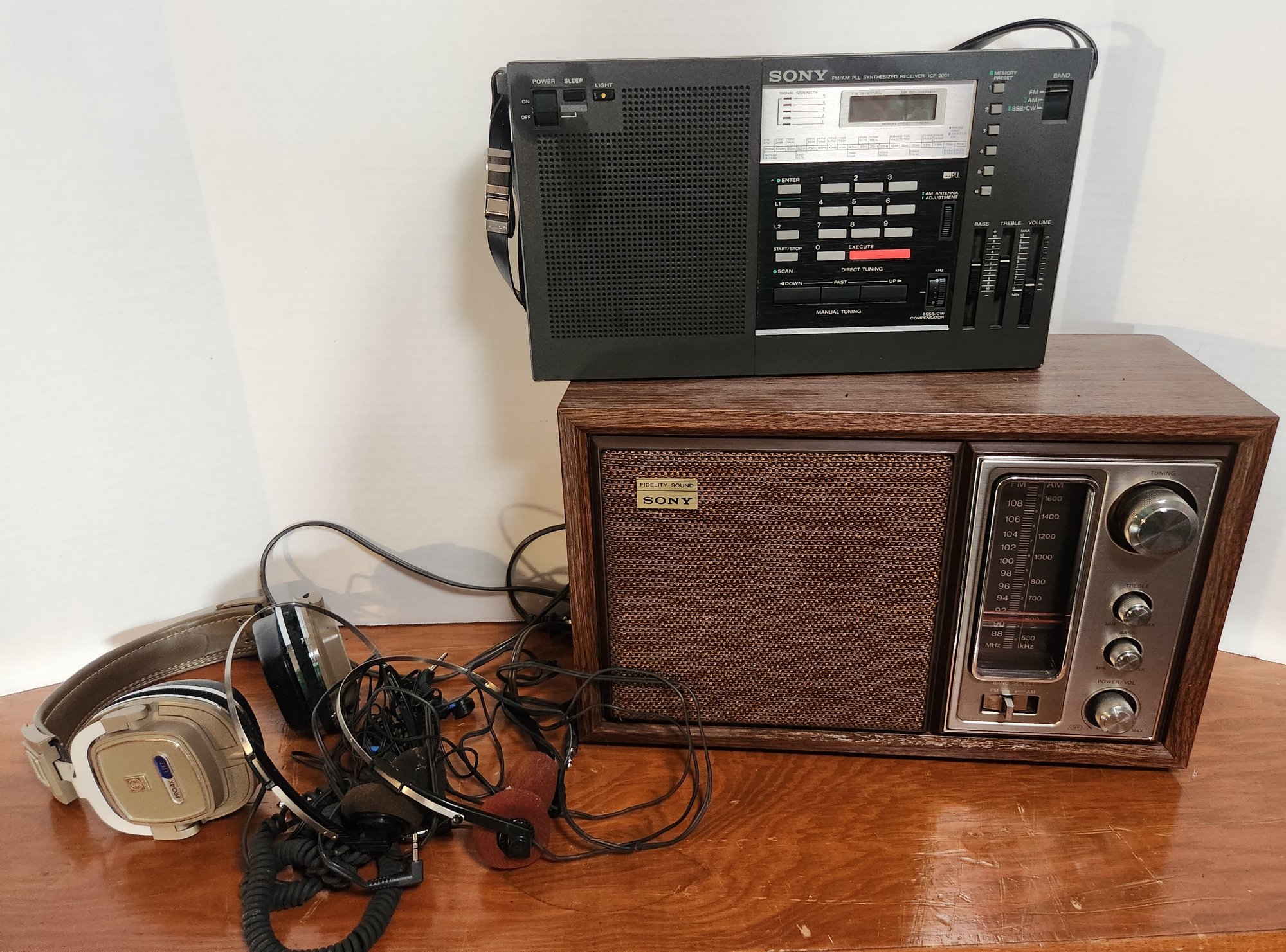 Sony Vintage Radio Model ICF-9650W And ICF-3001 Electronics, Radios ...