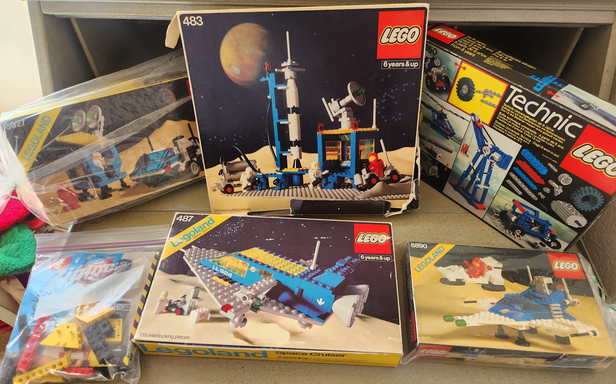 6 Lego Legos Sets - Most Vintage - Building Blocks Toys #16651 ...