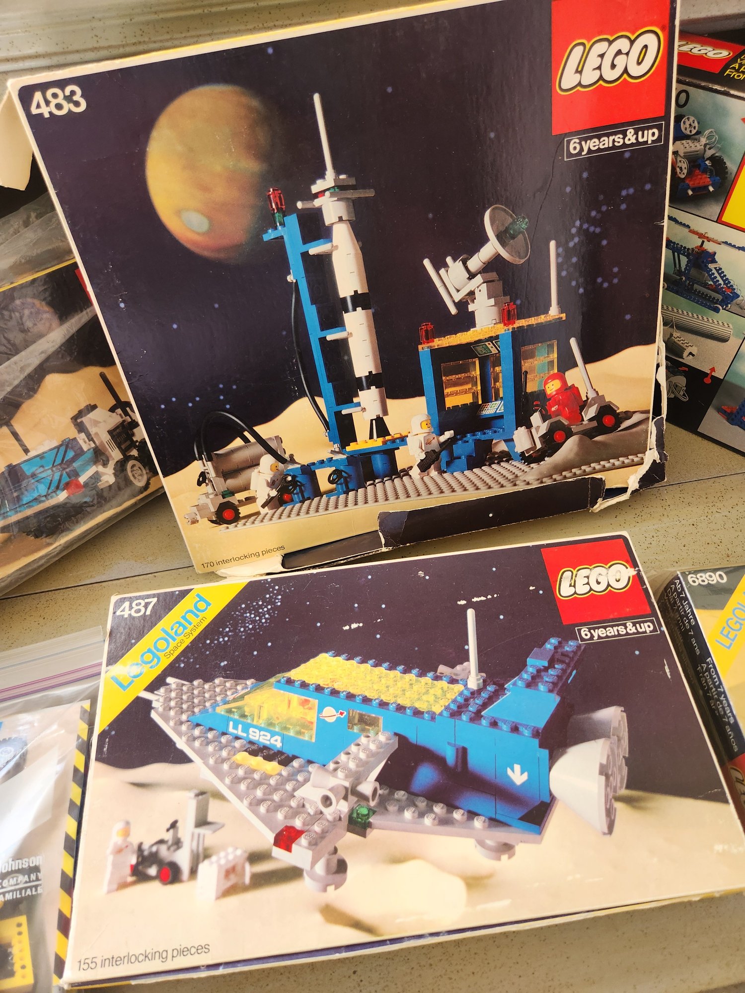 6 Lego Legos Sets - Most Vintage - Building Blocks Toys #16651 ...