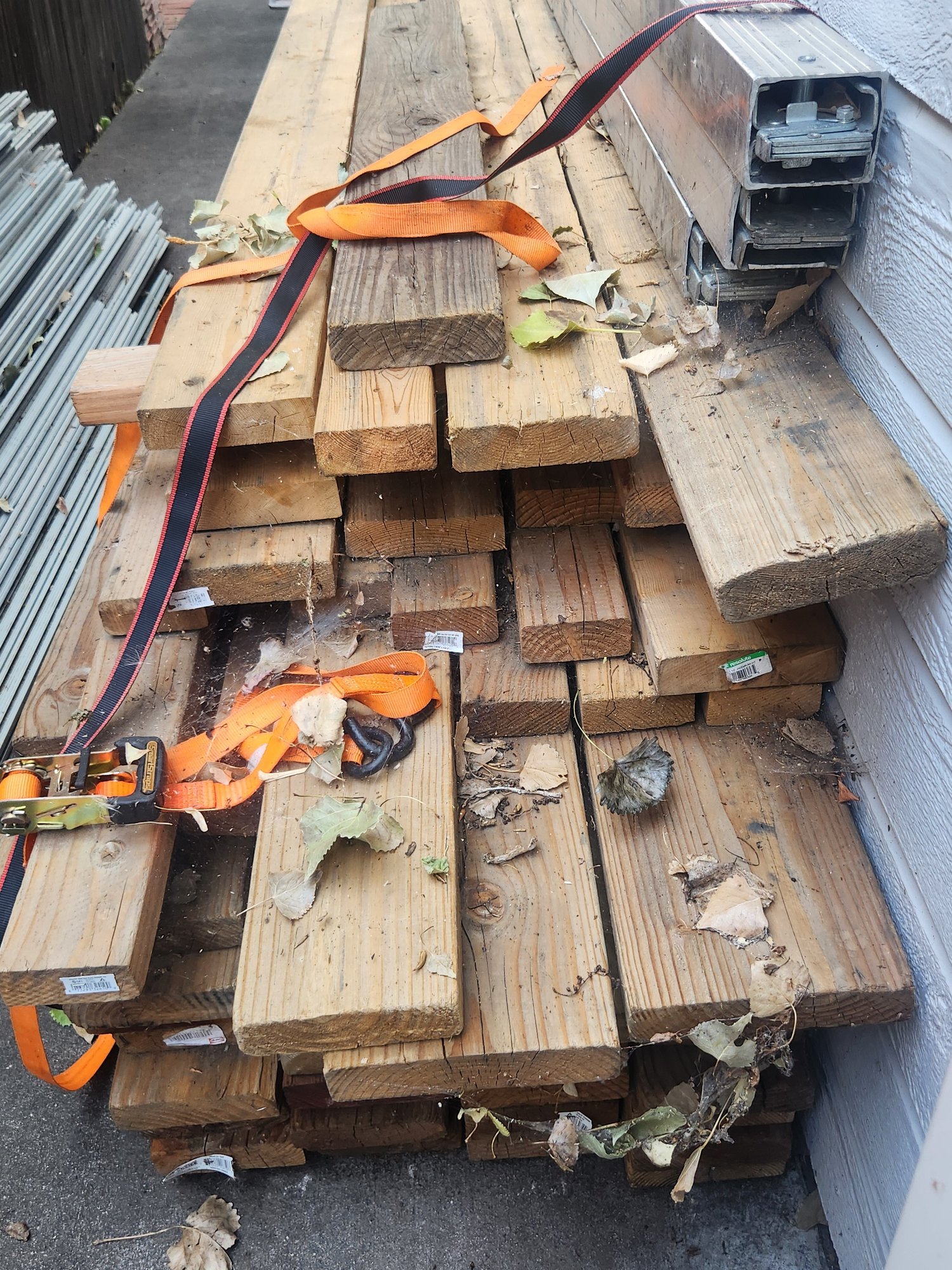 Over 50 Pcs Lumber Ranging From 1x1 To 2x10 - See All Pics DIY Building ...