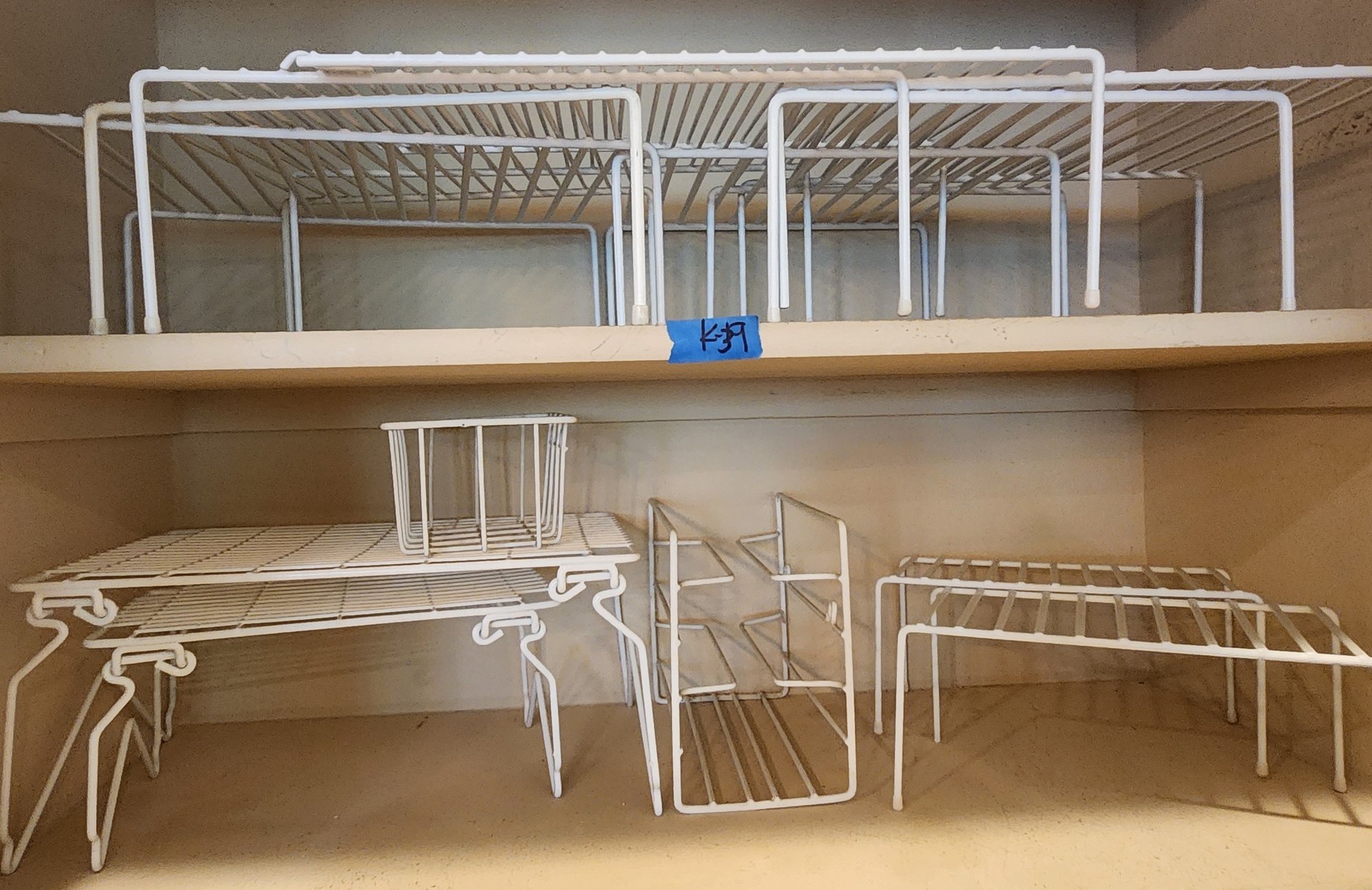 Wire Rack Pantry Cupboard Food & Dish Organizers Shelf Racks #18520 ...