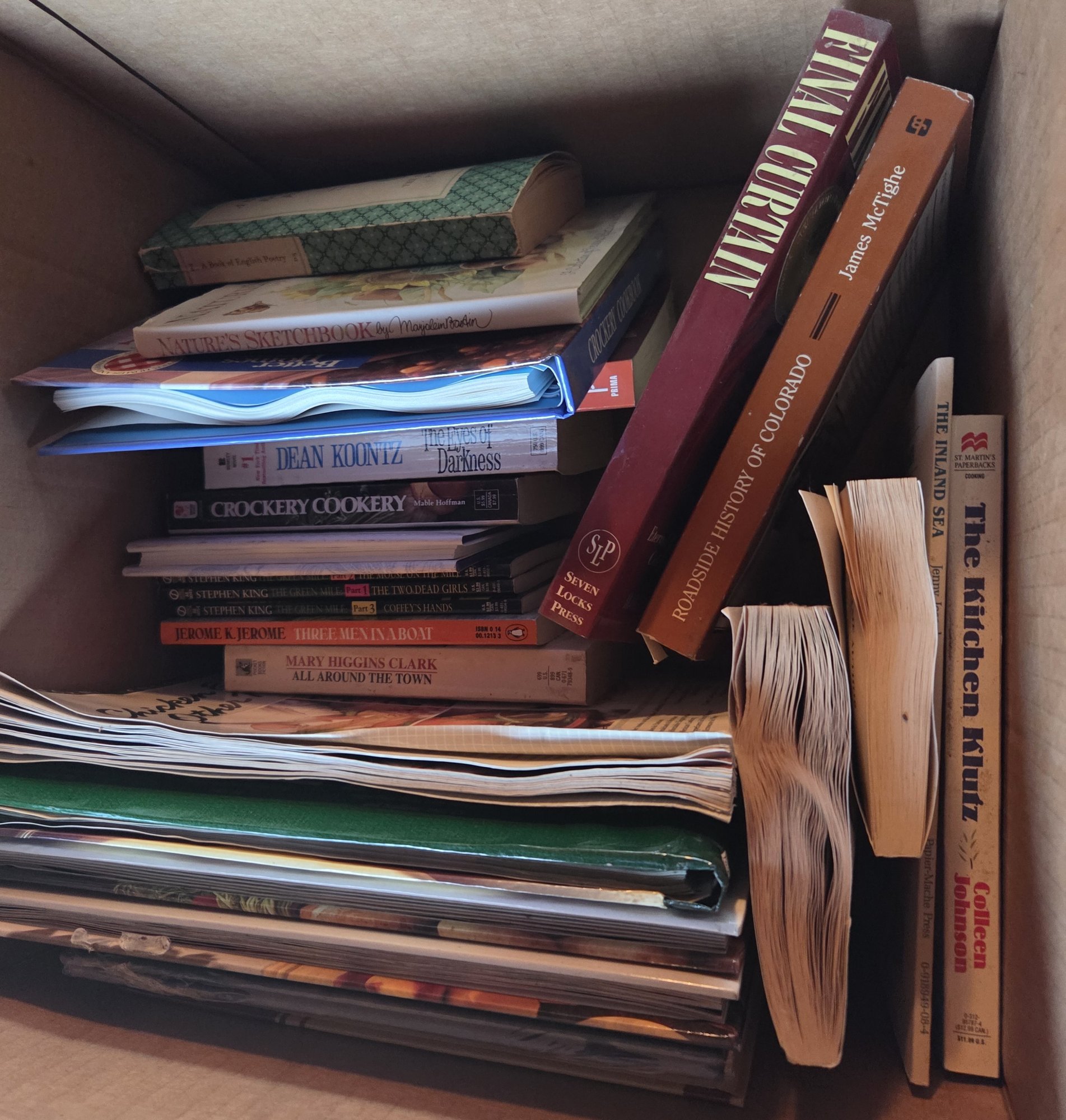 Box Of Books, Many Paranormal Topics-ghost Towns, Hauntings #22335 ...