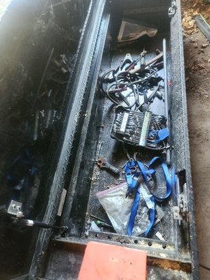 Husky Diamond Plate Truck Toolbox Heavy Duty Storage For Truck Bed ...