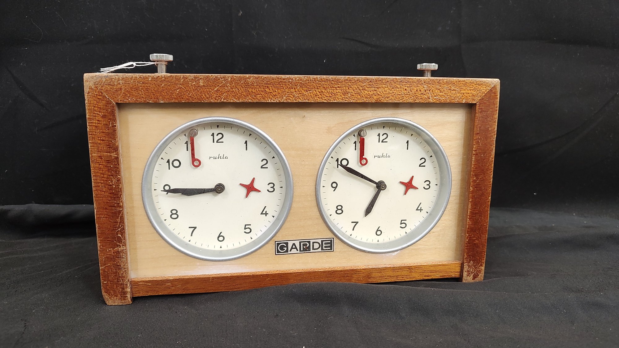 Rare 1960's Garde RUHLA Chess Clock #4648 | Auctionninja.com