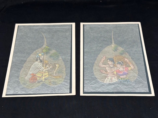Pipal Leaf Art #6589 | Auctionninja.com