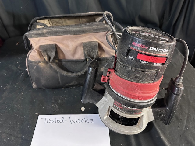 Sears/Craftsman Router #6654 | Auctionninja.com