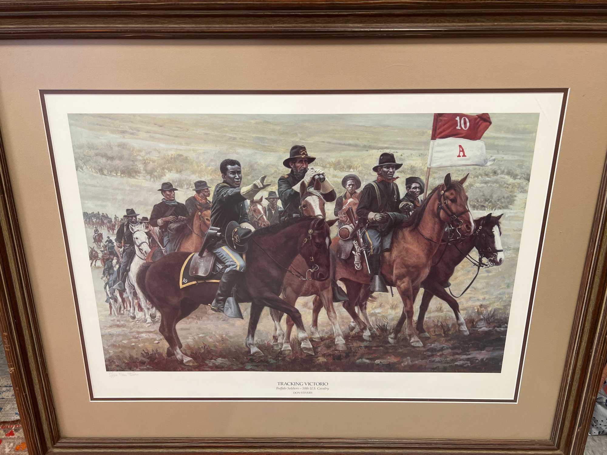 Don Stivers 1988 Tracking Victorio Buffalo Soldiers-10th US Cavalry ...