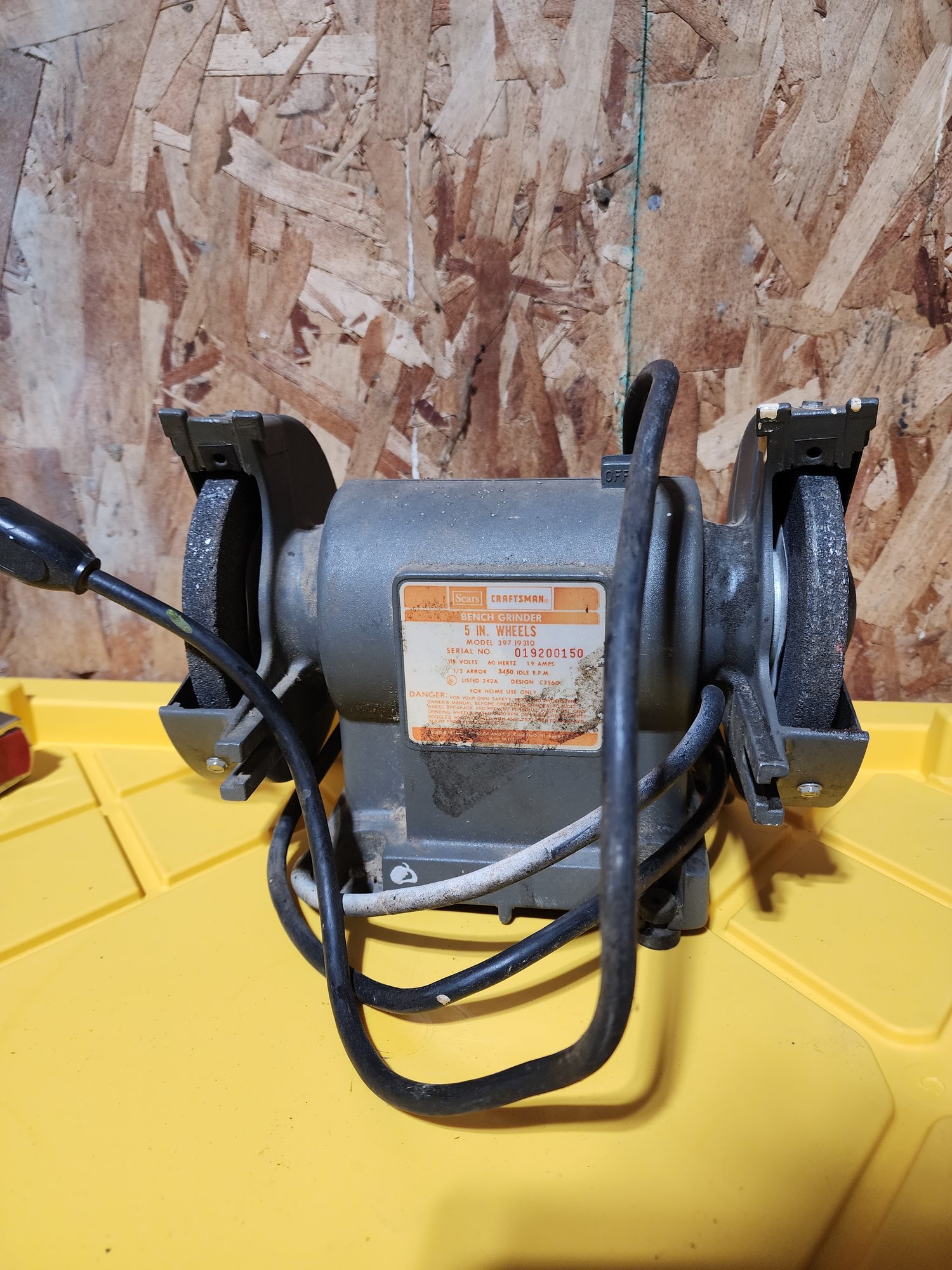 #10 CRAFTSMAN BENCH GRINDER #7540 | Auctionninja.com