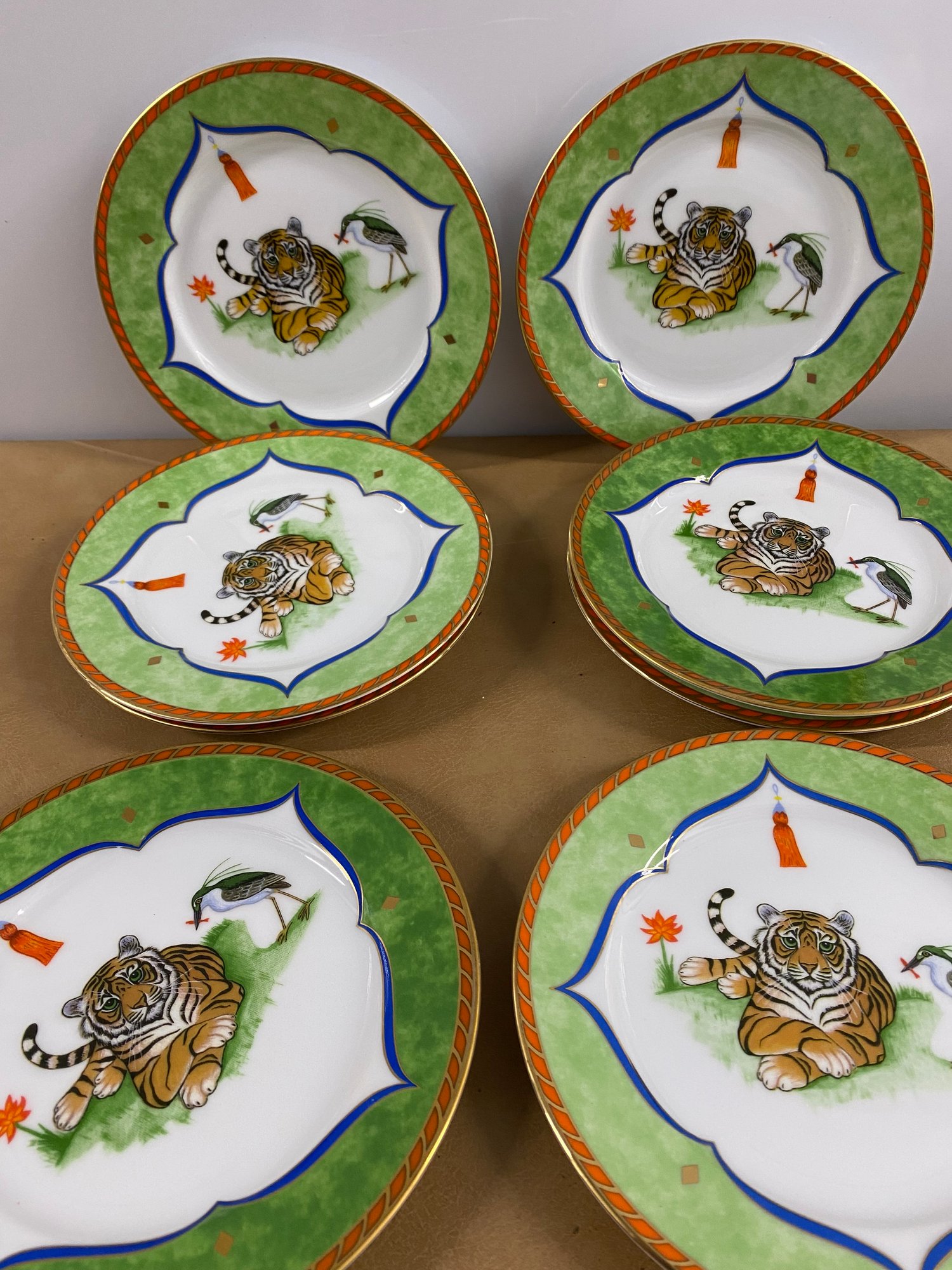 Jaguar Dishes By Lynn Chase Design #4935 | Auctionninja.com