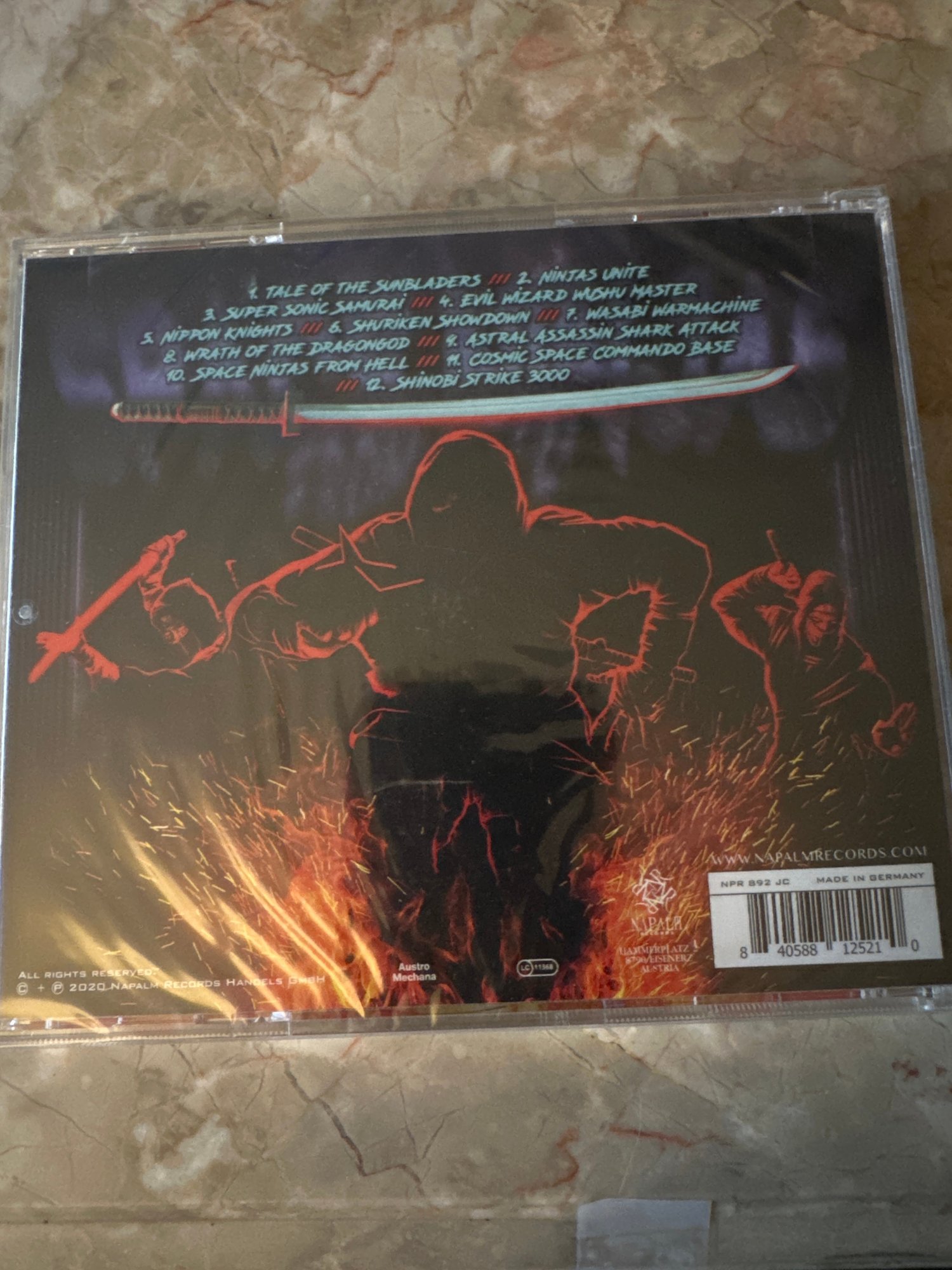 Victorious - Space Ninjas Fromm Hell CD #5492 | Auctionninja.com