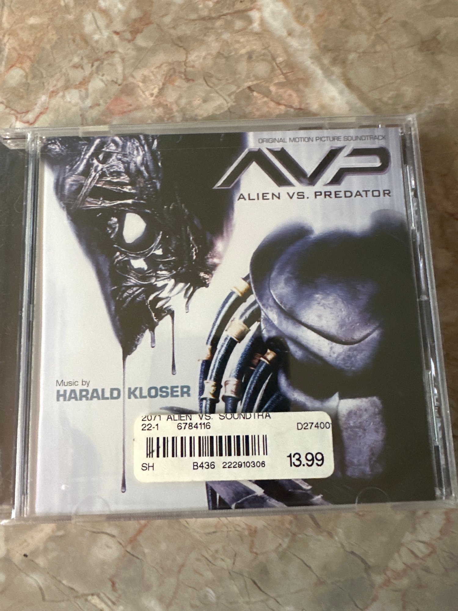 Alien Vs Predator Original Soundtrack CD #6047 | Auctionninja.com
