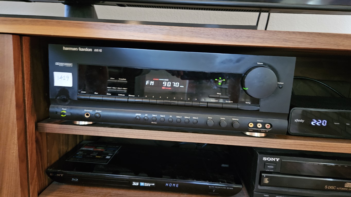 Top Of The Line Harmon Kardon AVR 40 Digital Stereo Receiver #1429 ...