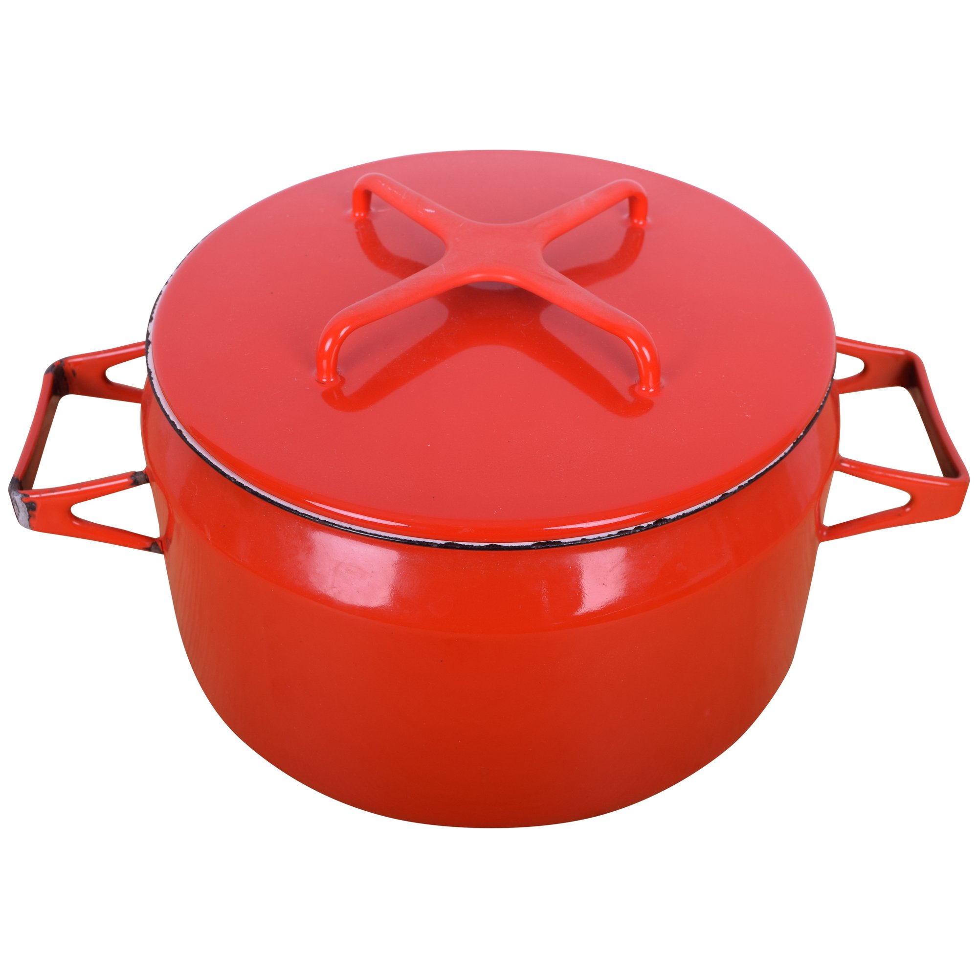 Vintage Dansk Kobenstyle Flame Cookware #1592 | Auctionninja.com