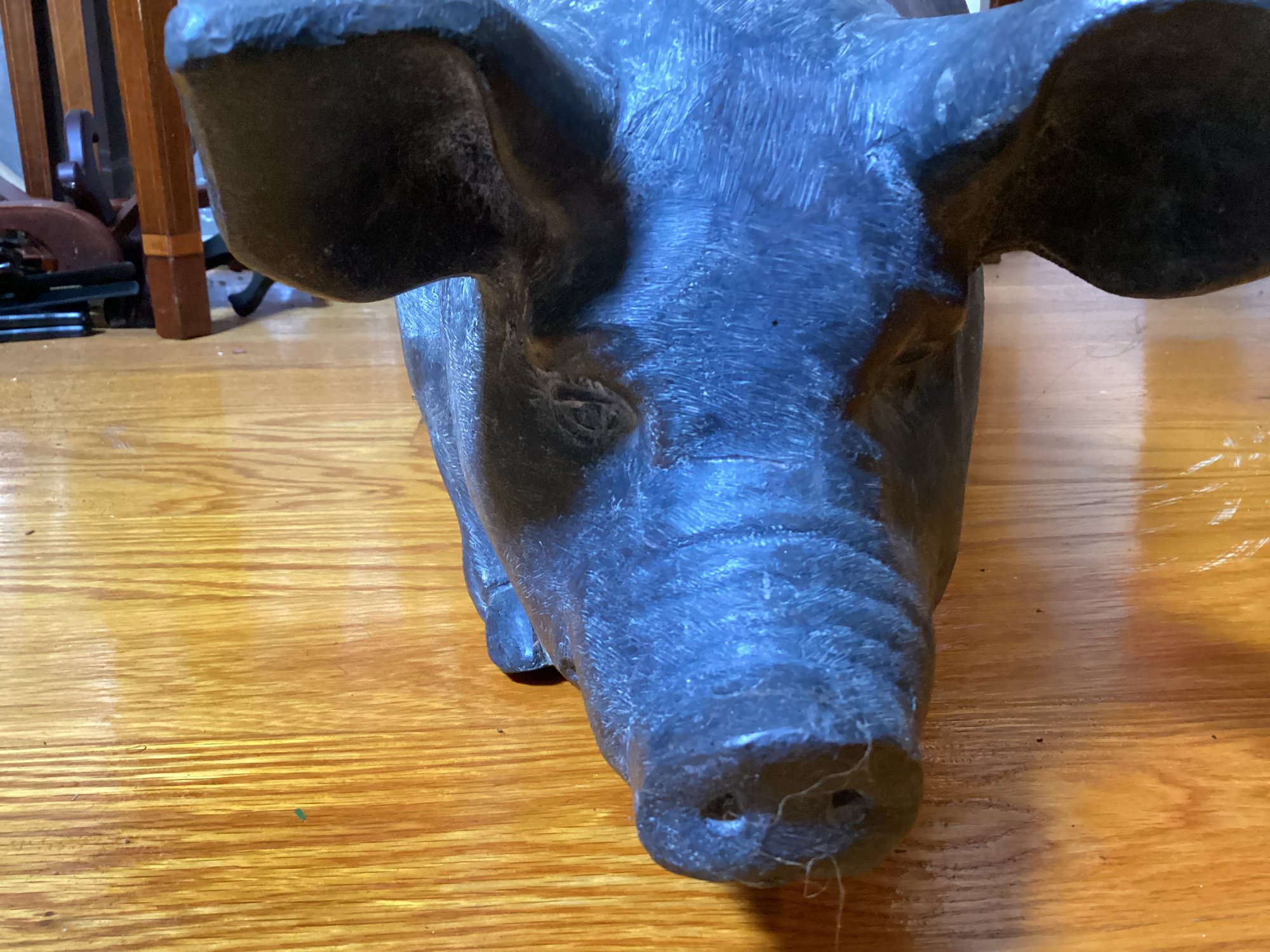 Heavy English Lead Cast Metal Figure Of A Sow Pig #1 #3533 ...