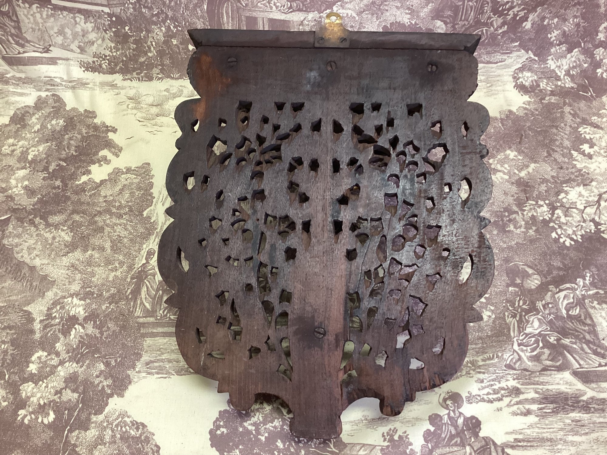 Burmese Carved Wall Bracket #3955 | Auctionninja.com