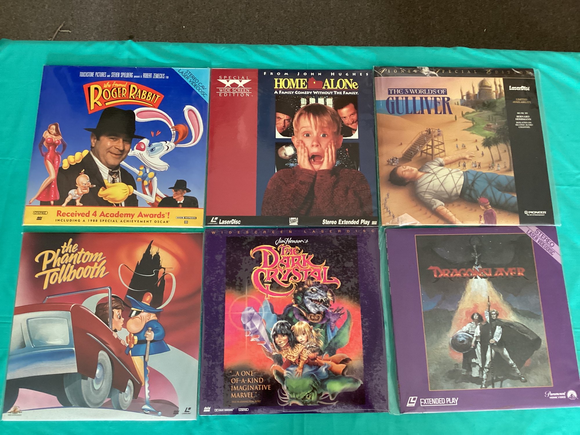 Laserdisc Lot Of 6 Children's Movies #1877 | Auctionninja.com