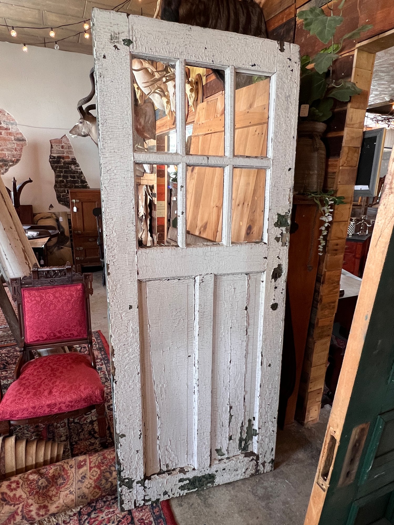 Antique Barn Door Farmhouse Carriage House Door #1871 | Auctionninja.com