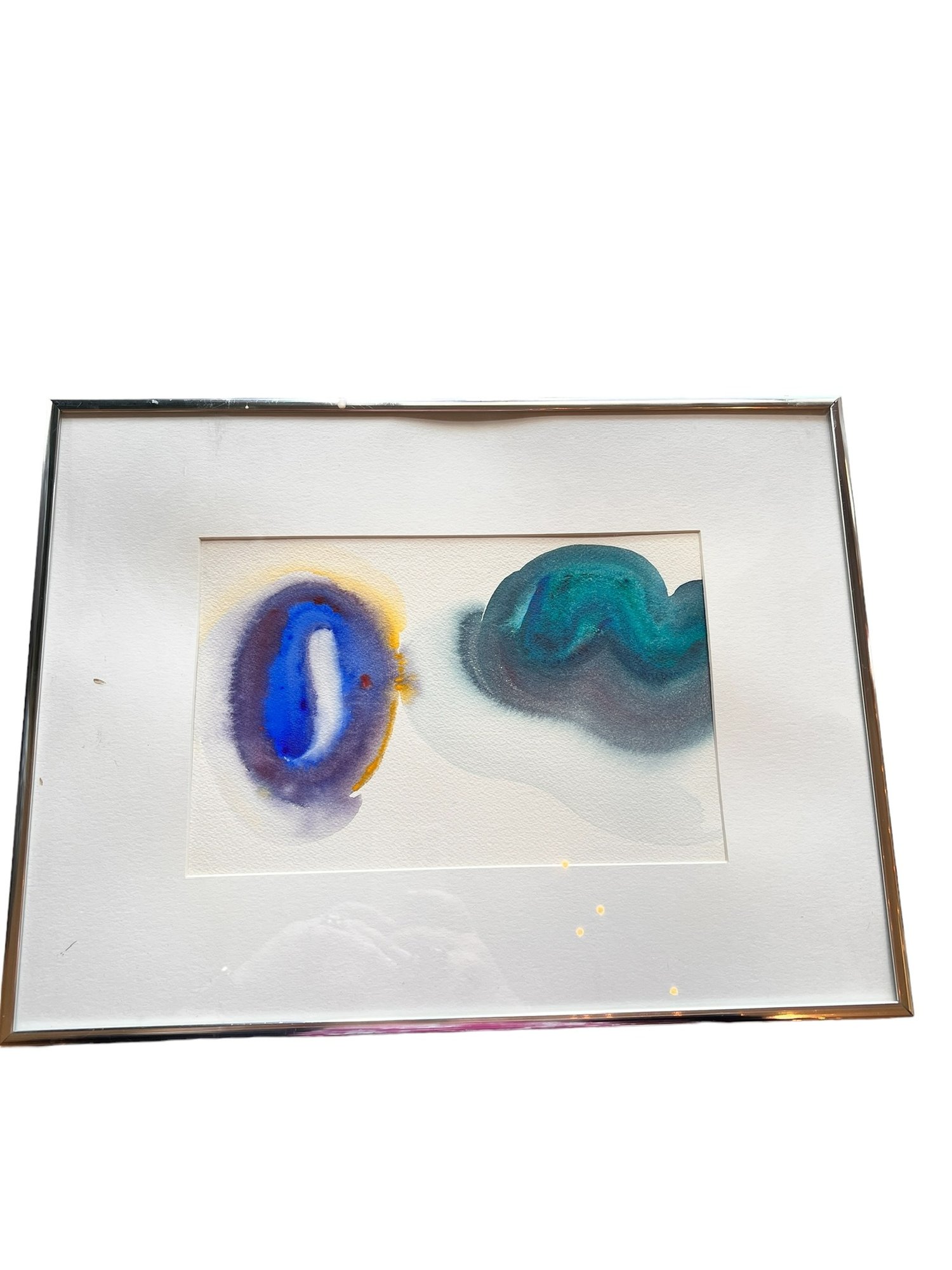 Original Water Color Art Entitles Beach Stones #1782 | Auctionninja.com