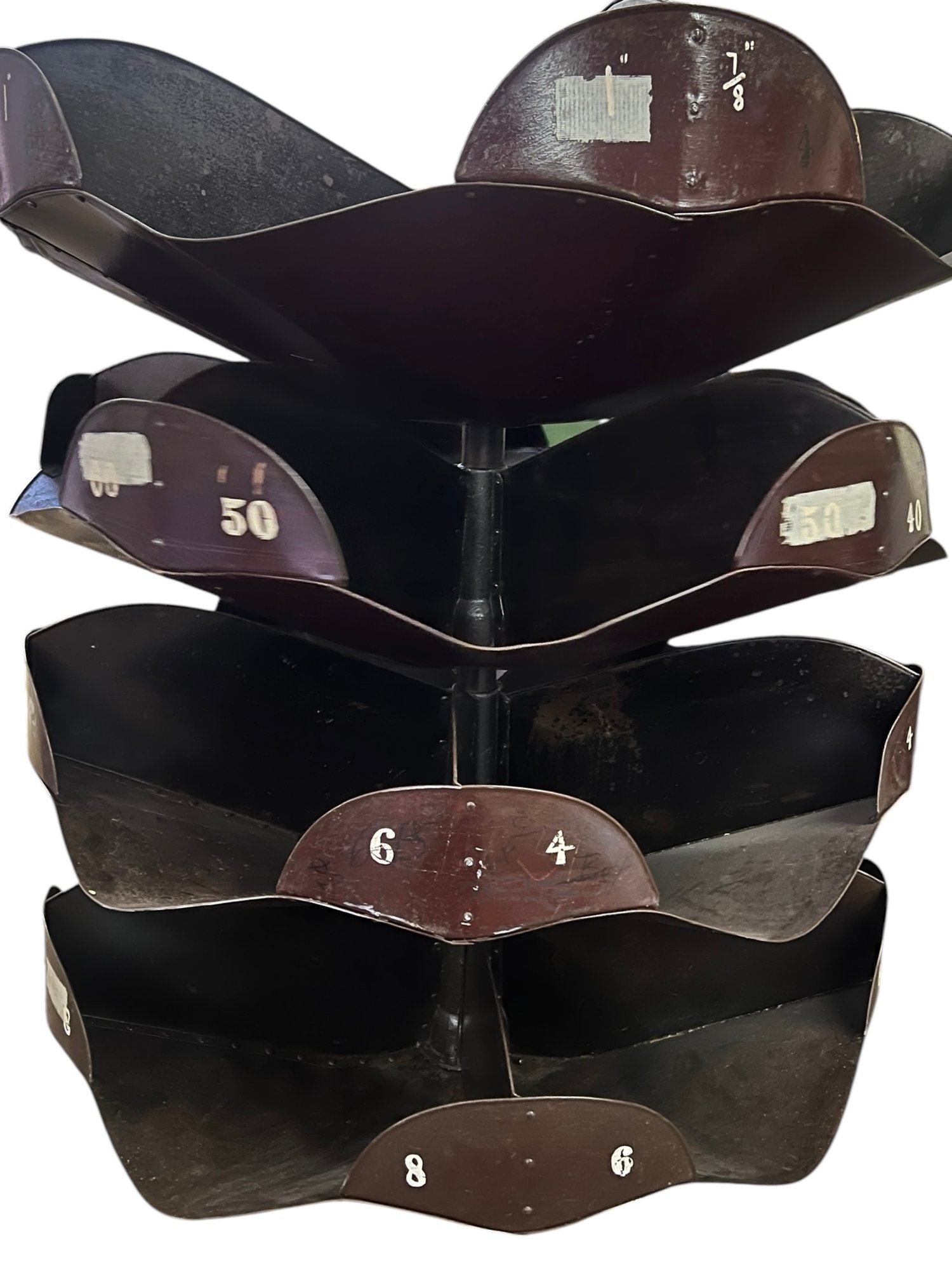 Antique Victorian Wellston 1900s Rotabin Huge Revolving Parts Bin #2621 ...