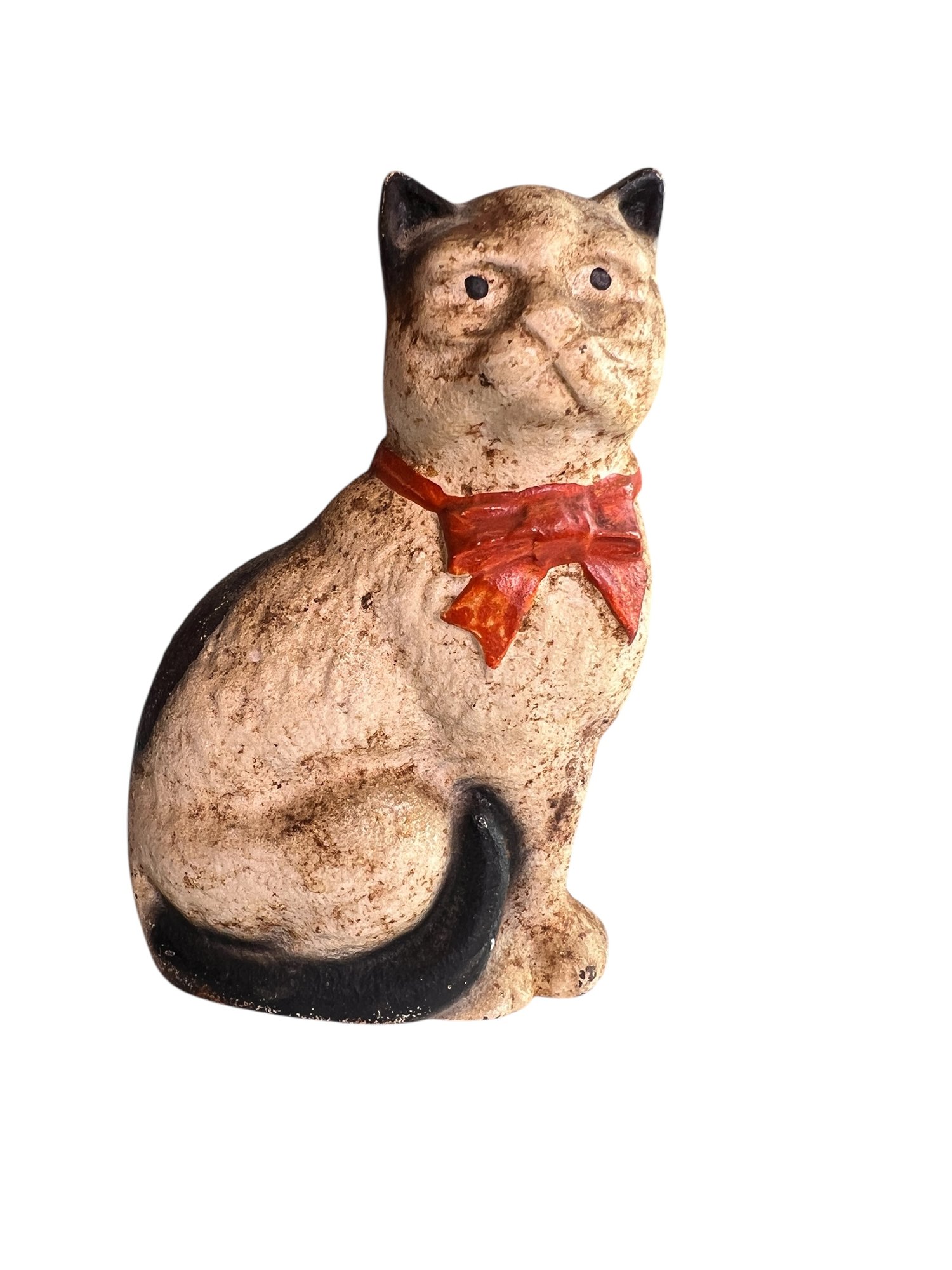 Antique Cast Iron Cat Bank #3434 | Auctionninja.com