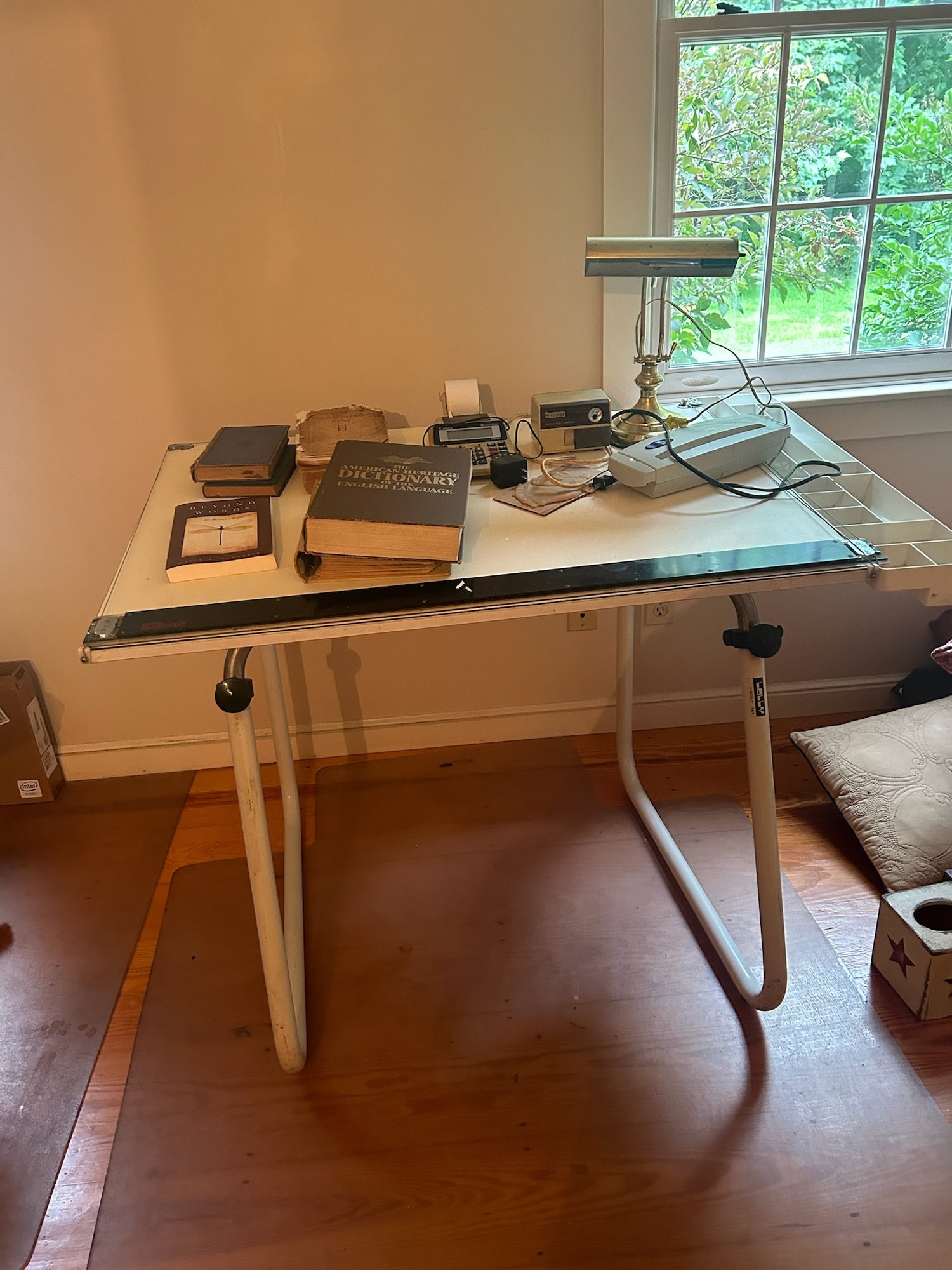 202. Adjustable Blue-print Architect Drafting Desk (4 FootW By Sight ...