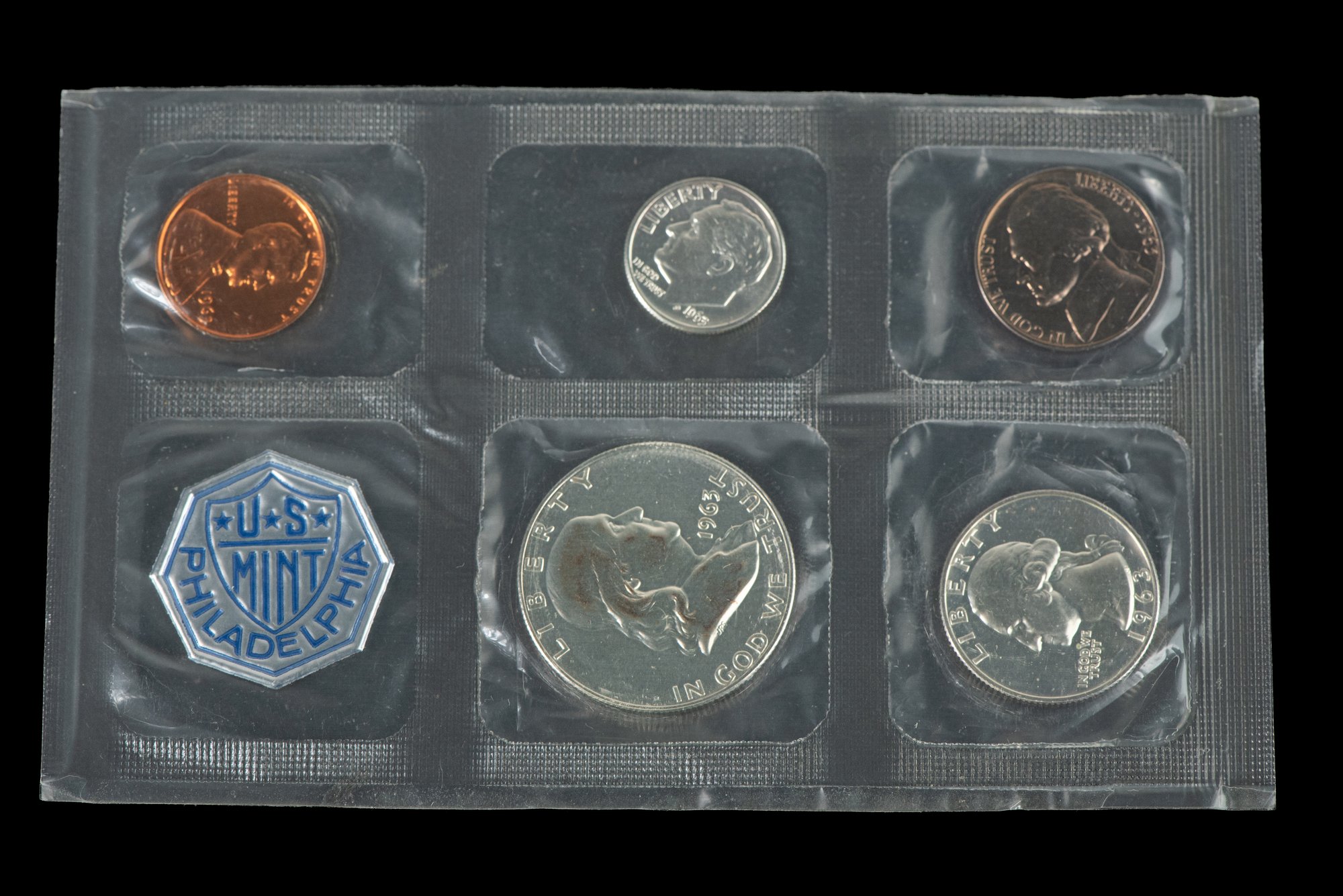 1963 Proof Coin Set Black Beauty Nickel? SKU 124 #2453 | Auctionninja.com