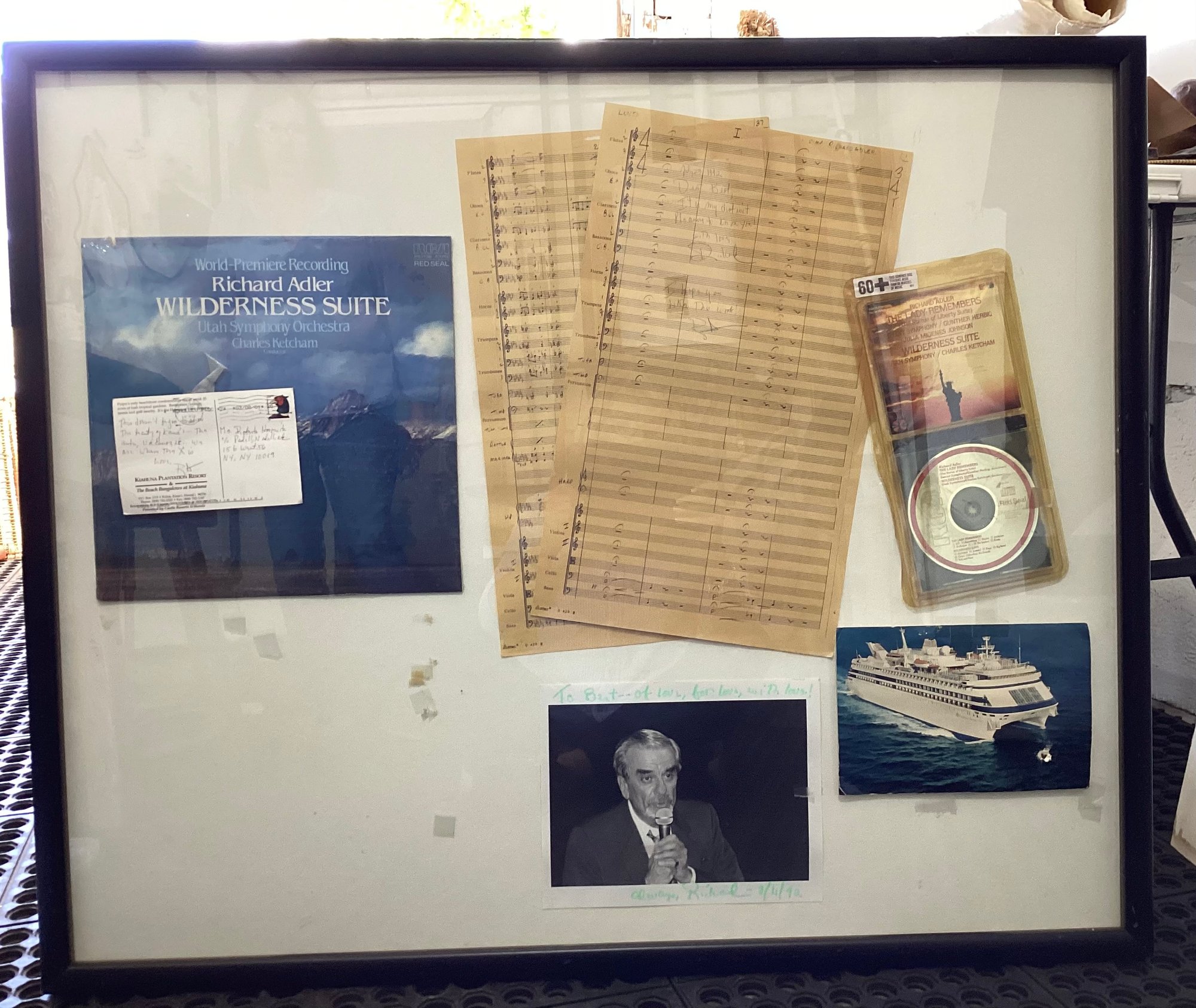 Richard Adler Collection Dedicated And Signed Photo #9846 ...