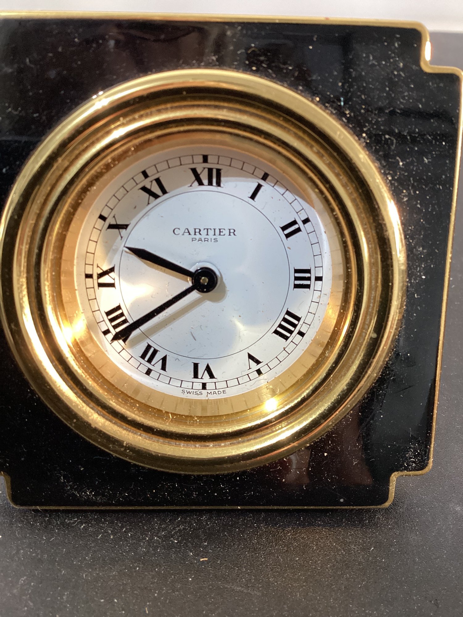 Cartier Table Clock #14869 | Auctionninja.com