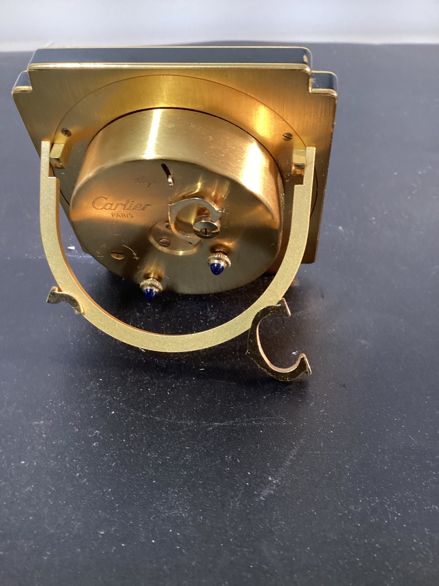 Cartier Table Clock #14869 | Auctionninja.com