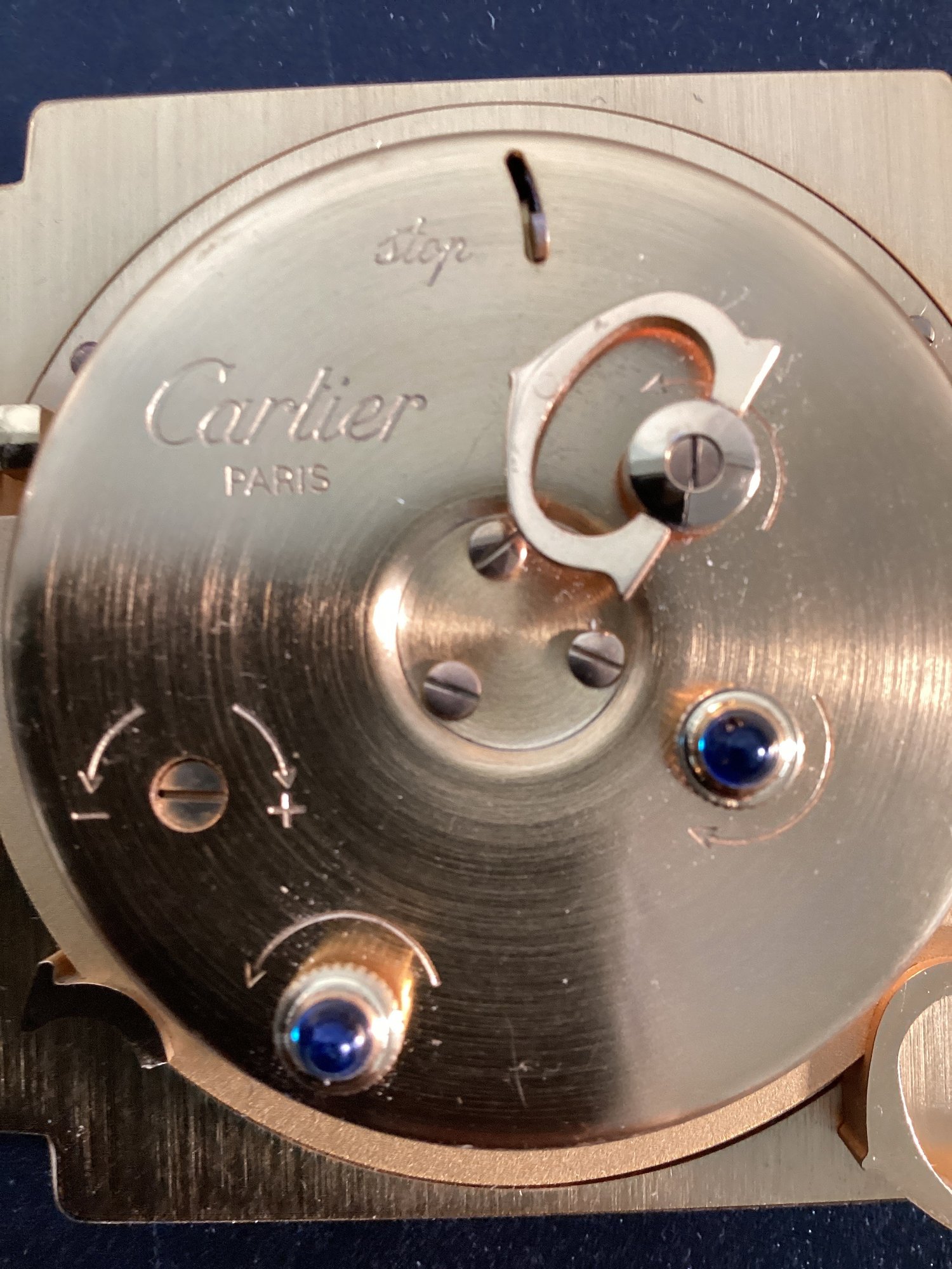 Cartier Table Clock #14869 | Auctionninja.com