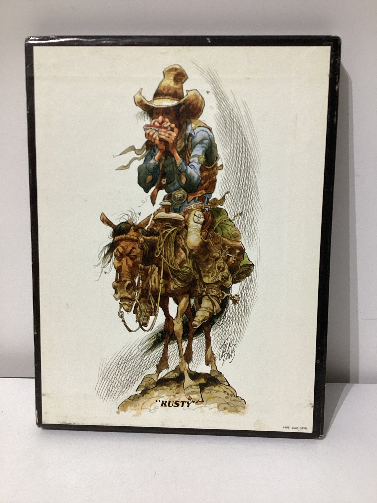 "The Art Of Jack Davis!" Art Book, Specifically Identified As A First ...