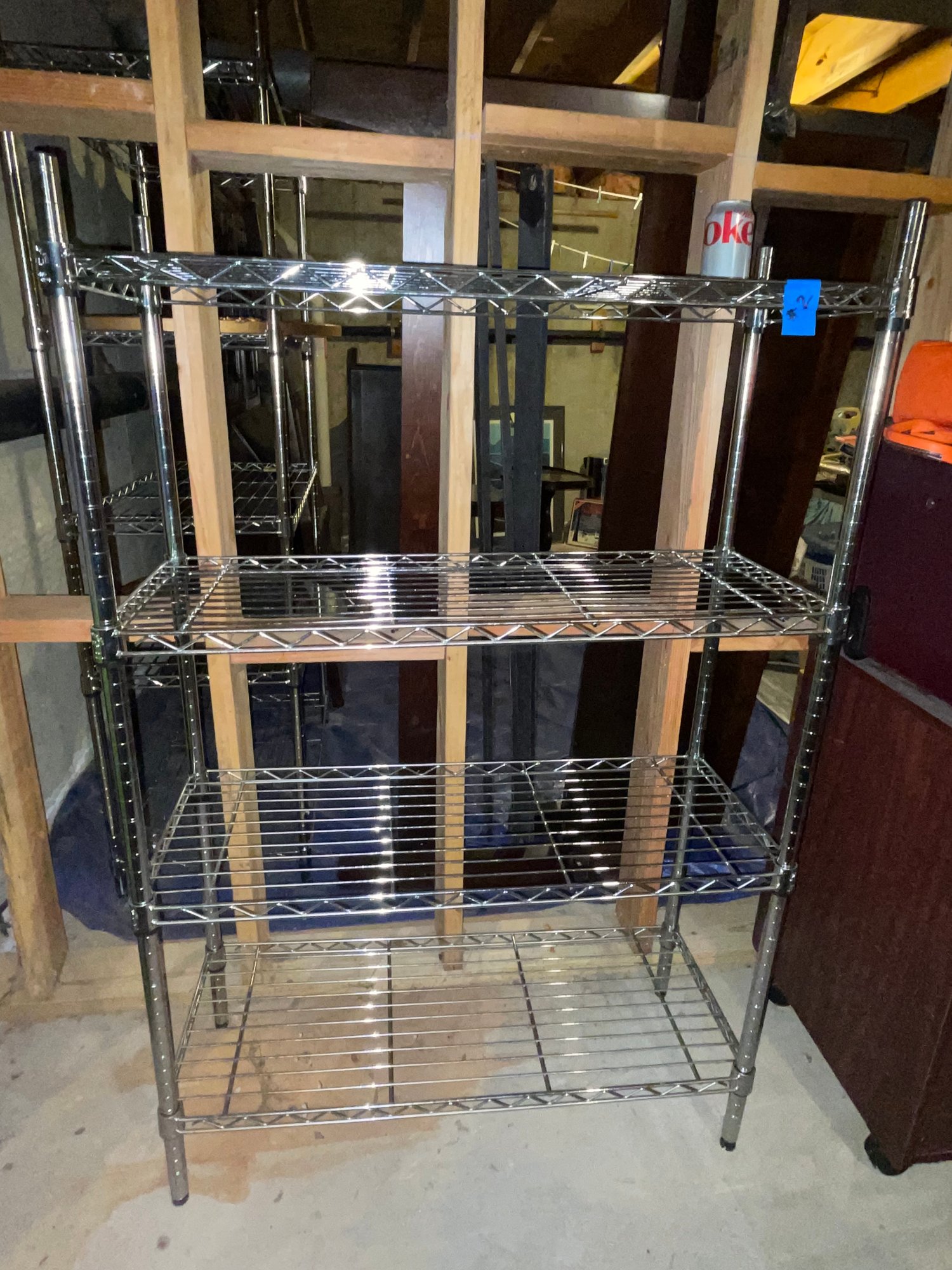 Shelf Tech System Chrome Wire Shelving Unit #2 #20074 | Auctionninja.com