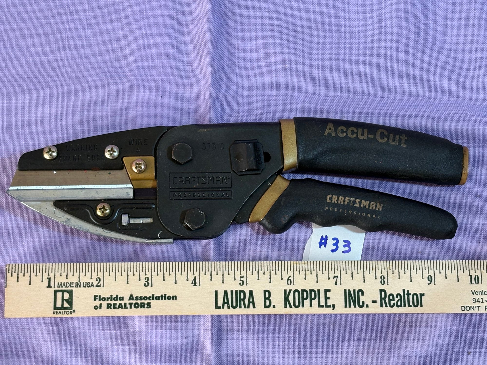 Craftsman Accu-Cut All Purpose Cutters (37310) #34711 | Auctionninja.com
