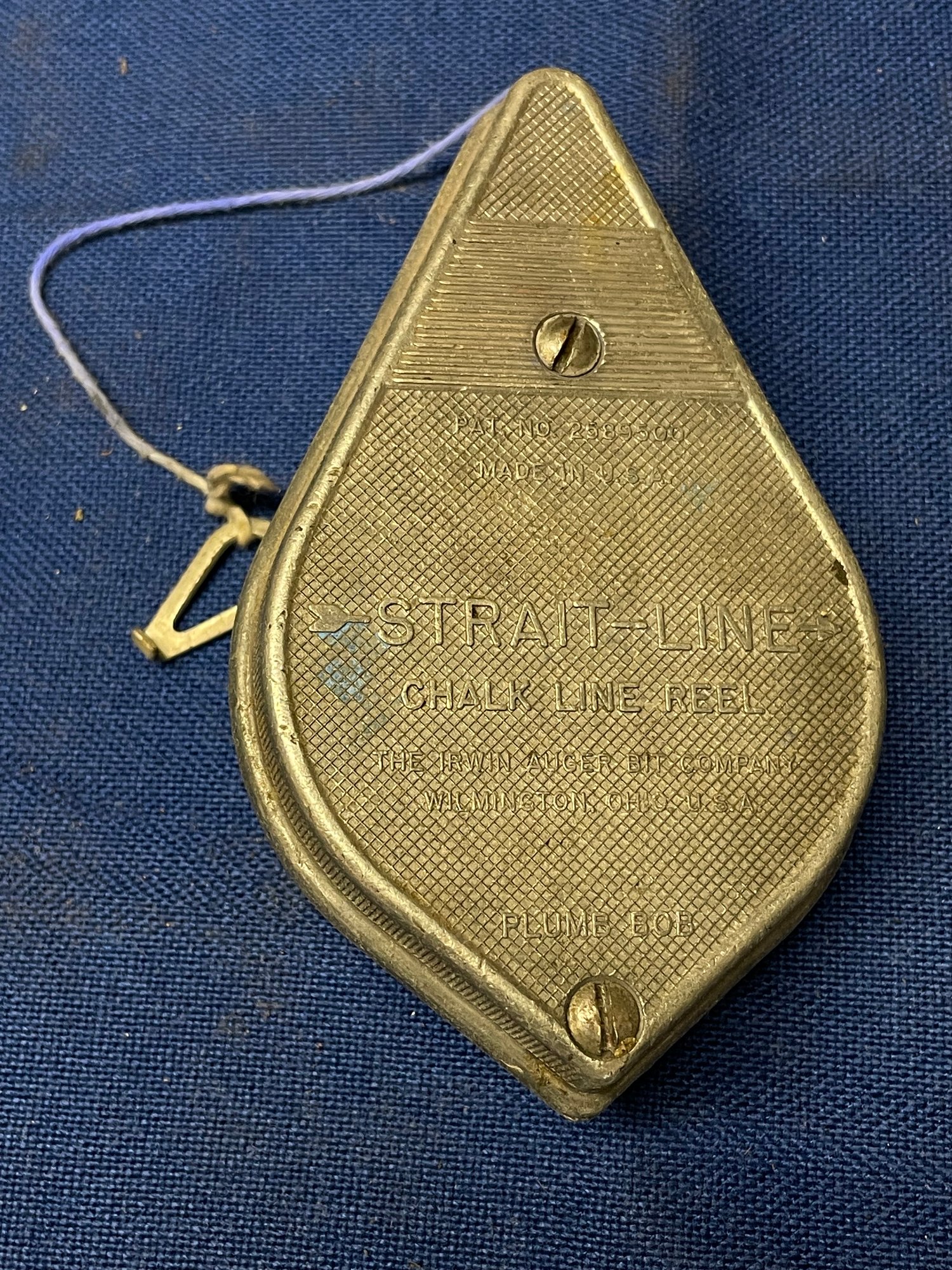 STRAIT-LINE Chalkline Reel - Vintage #32458 | Auctionninja.com