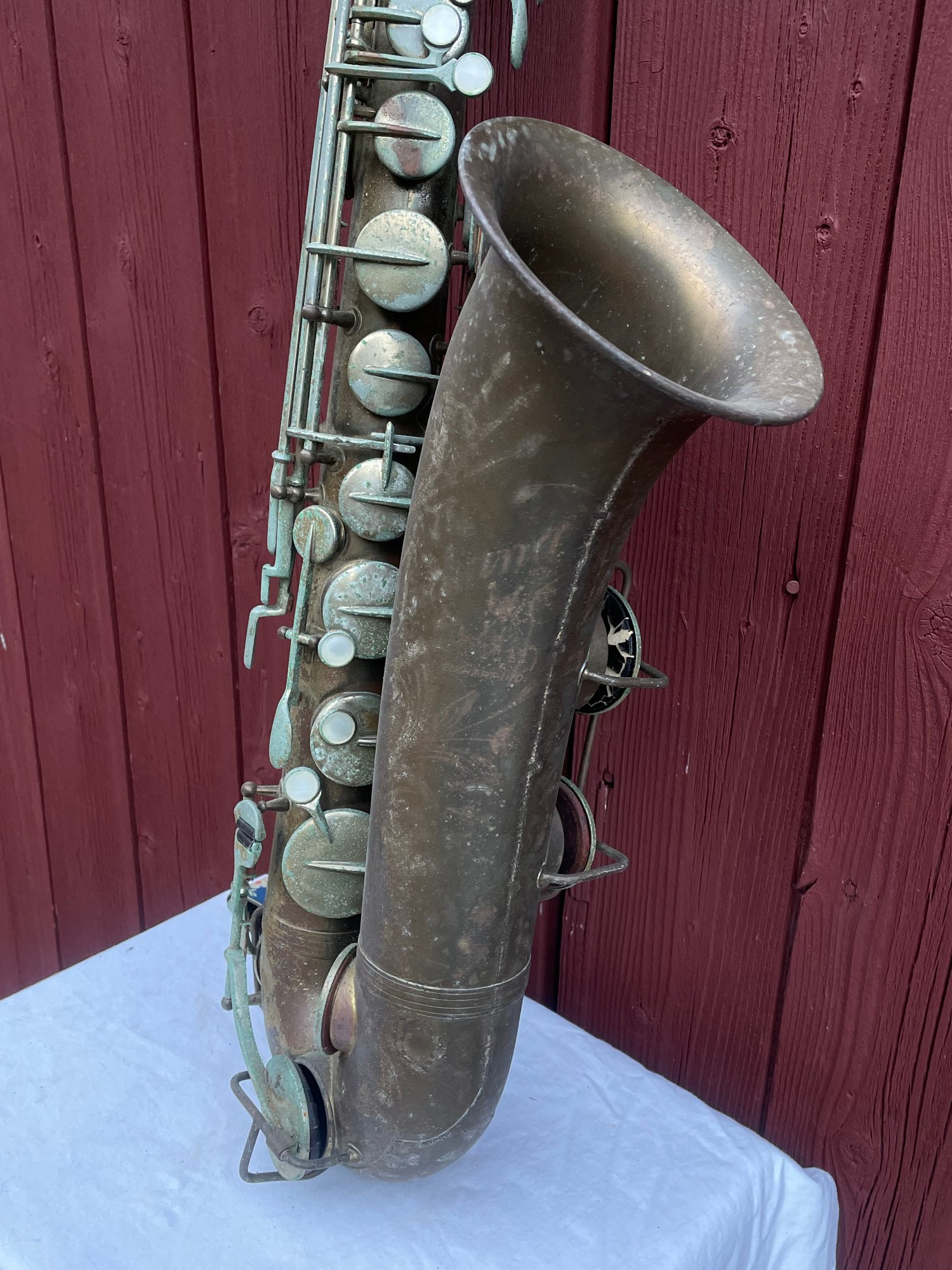 "The Indiana" Saxophone VINTAGE Made In Elkhart, Indiana #29109 ...
